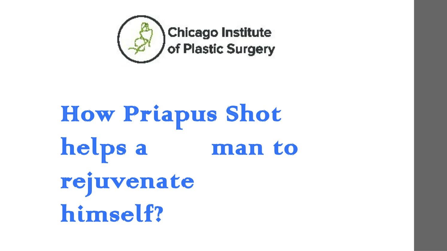 What is P-shot treatment? by CIPLASTIC SURGERY - Issuu