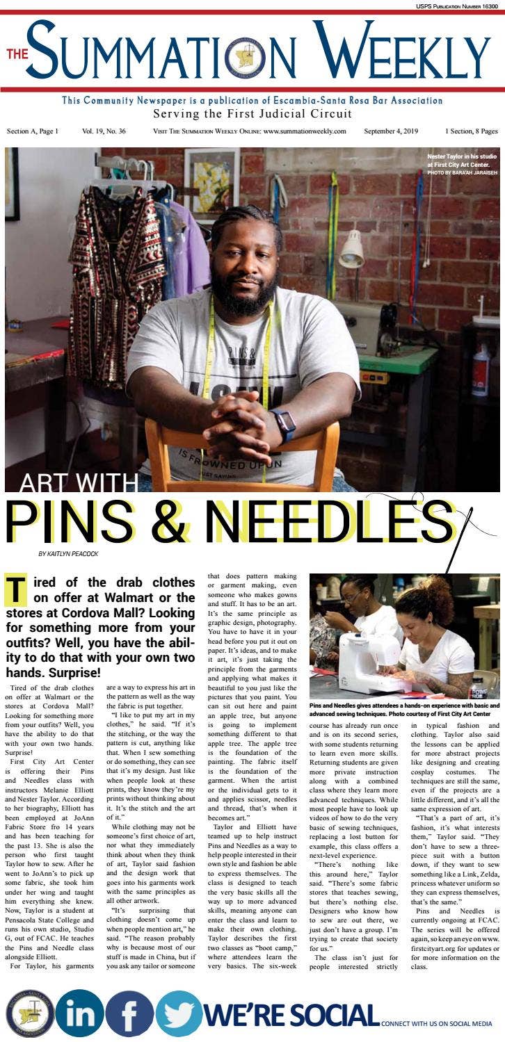 The Summation Weekly September 4, 2019 by Ballinger Publishing - Issuu