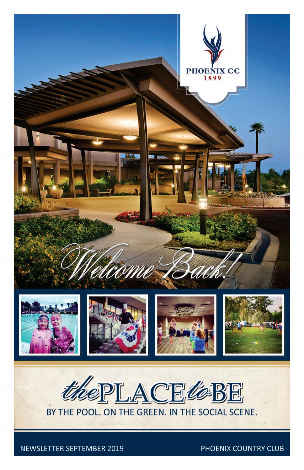 PCC The Place to Be - September 2019 by phoenixcountryclub - Issuu