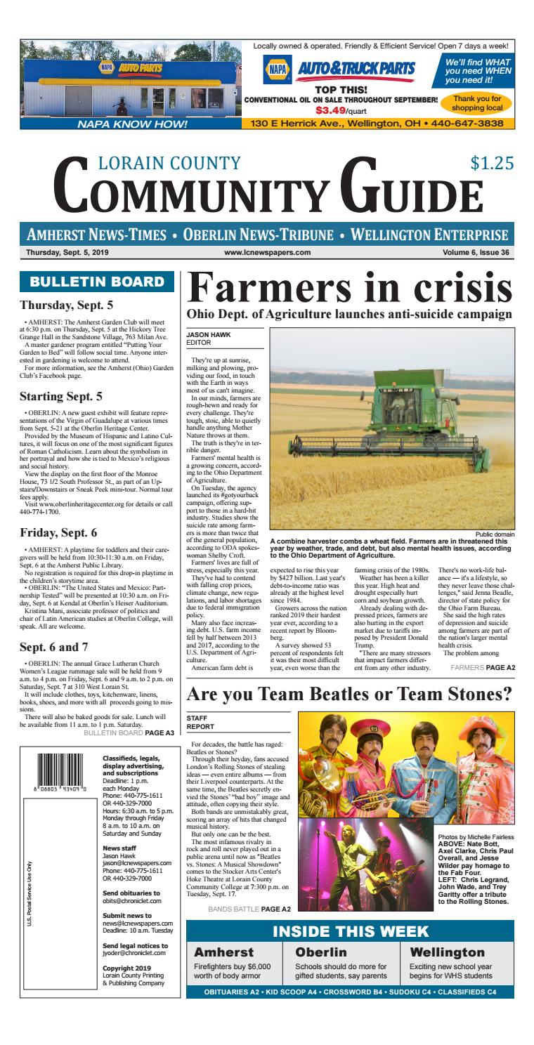 Lorain County Community Guide - Sept. 5, 2019 by Lorain County Printing ...