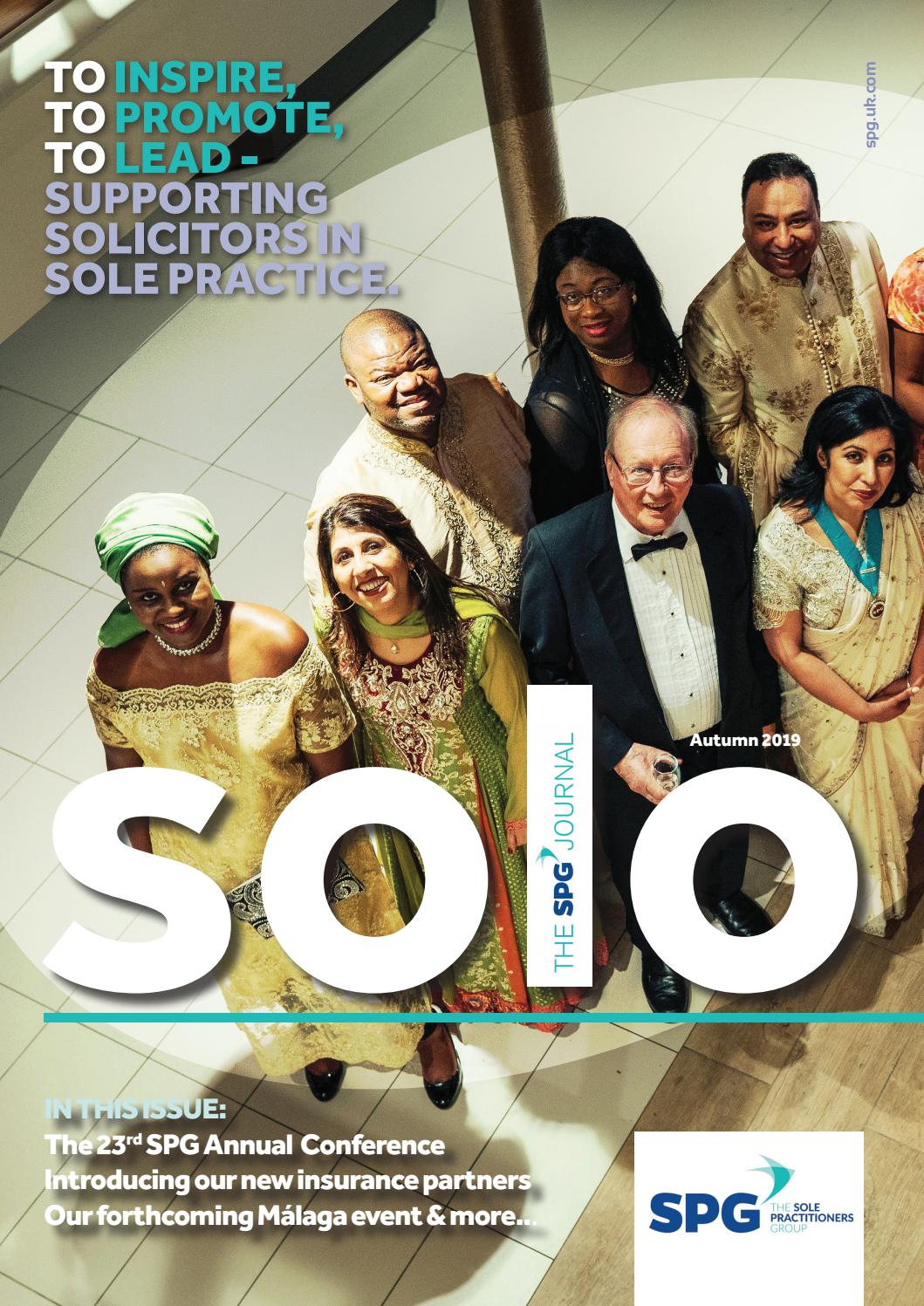 SOLO - The Sole Practitioner‘s Journal, issue 1 by EPC Studio - Issuu