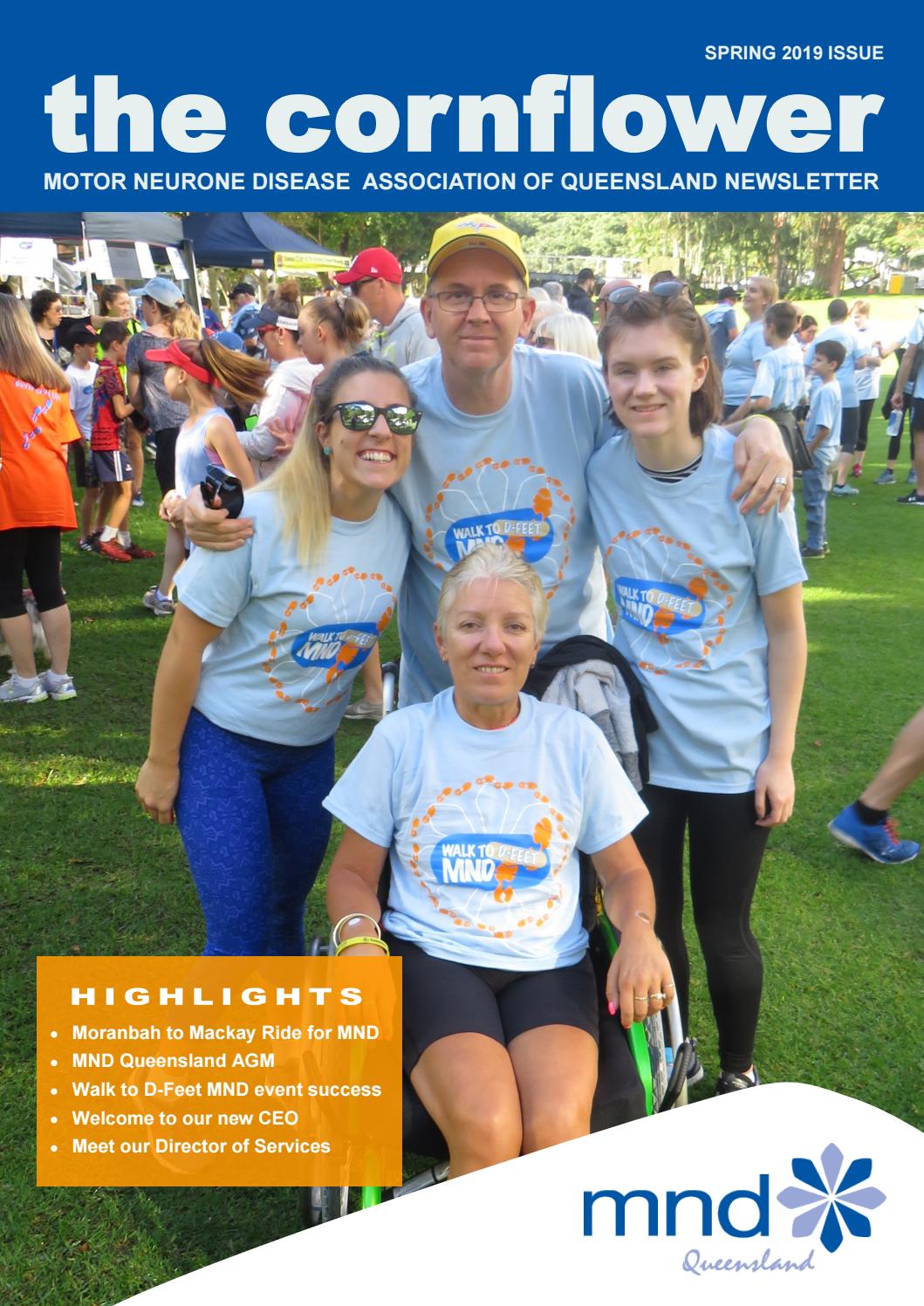 The Cornflower - MND Queensland Newsletter - Spring 2019 Edition by MND ...