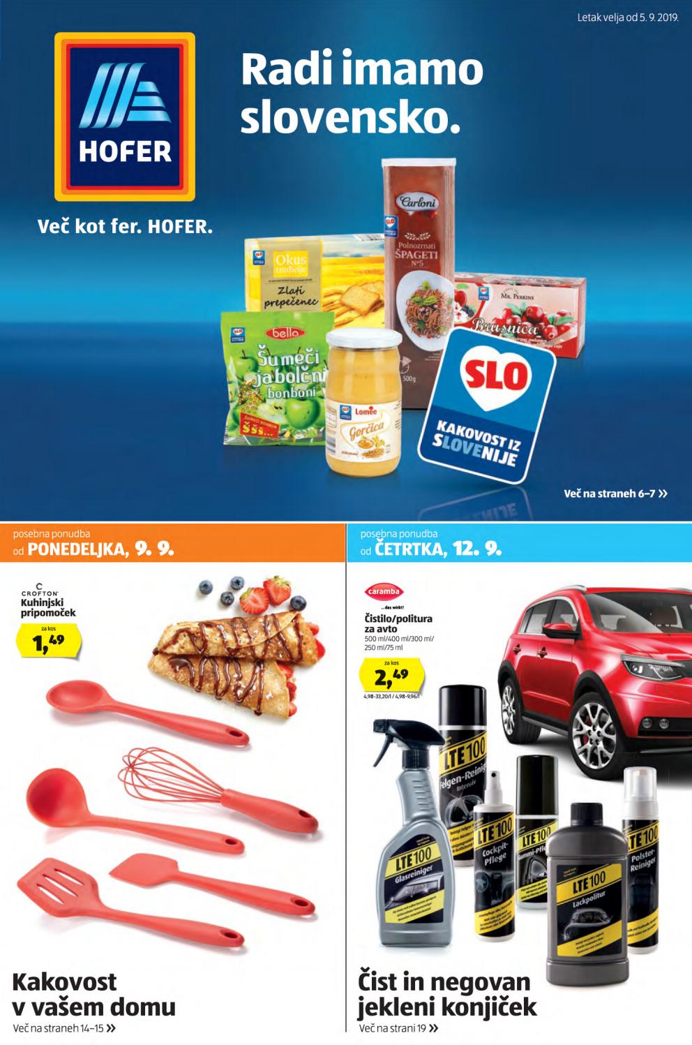 Hofer katalog by Vsikatalogi.si - Issuu