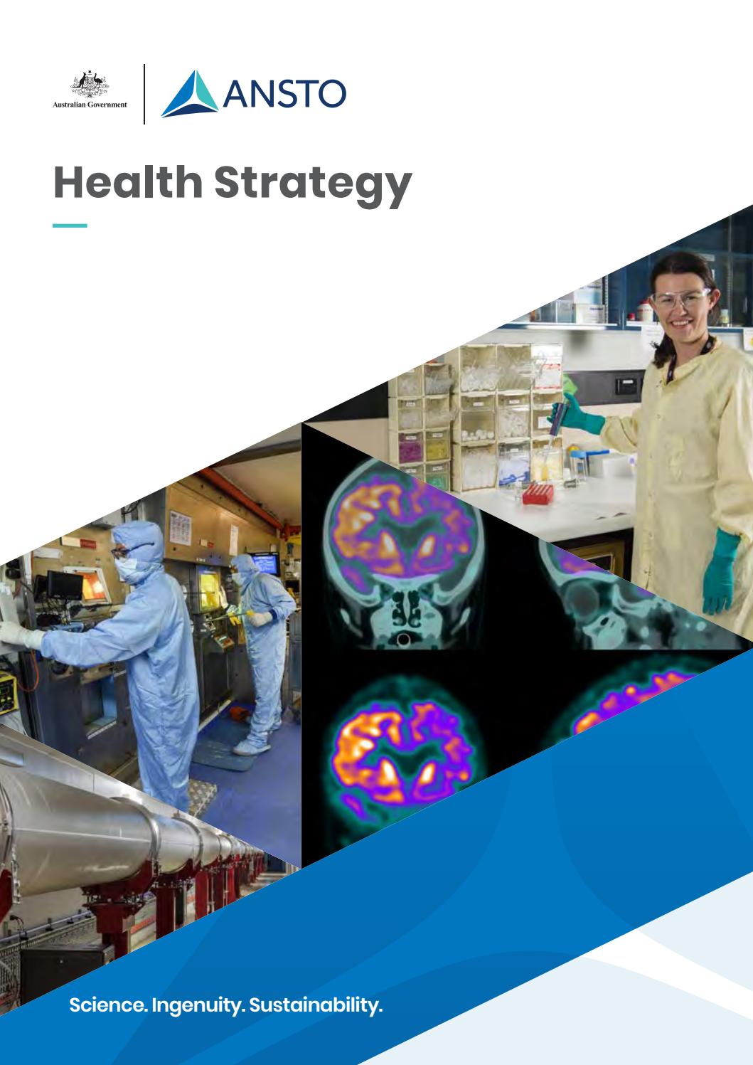 ANSTO Health Strategy by ansto2 - Issuu