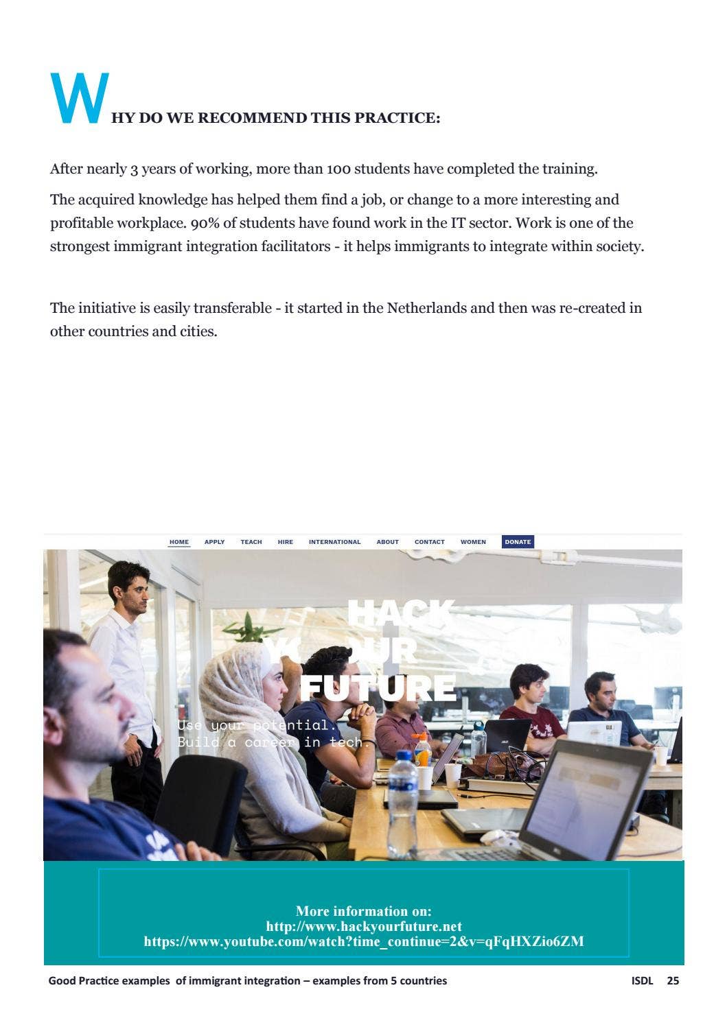 Best practices of immigrant integration – examples from 5 countries by ...