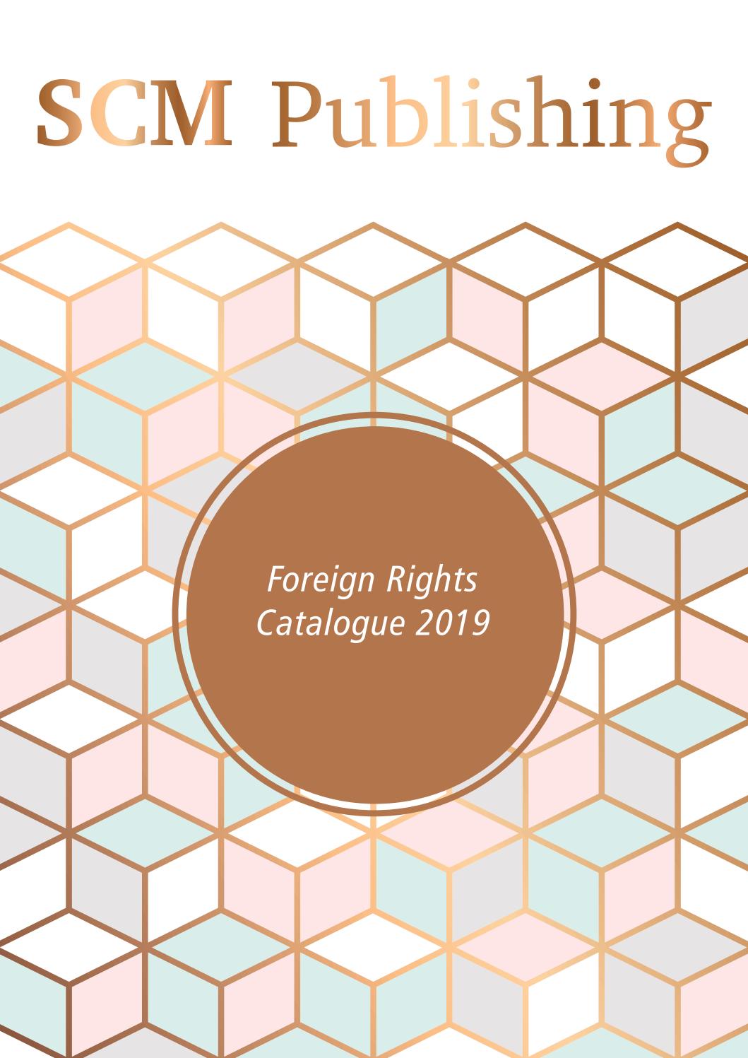SCM Publishing Foreign Rights Catalogue 2019 by SCM Verlag - Issuu