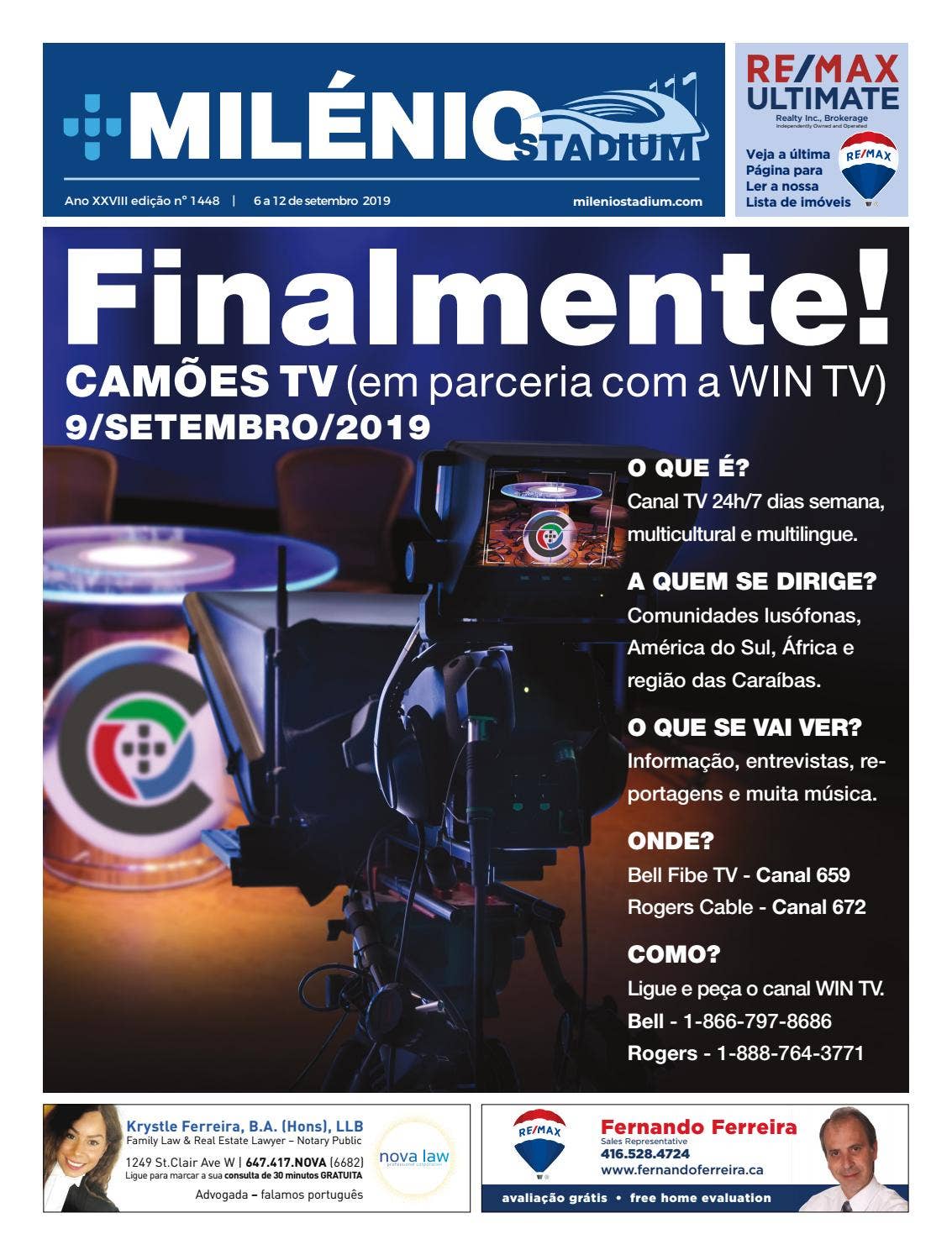 Milénio Stadium - Edição 1448 - 2019-09-06 by Milénio Stadium - Issuu