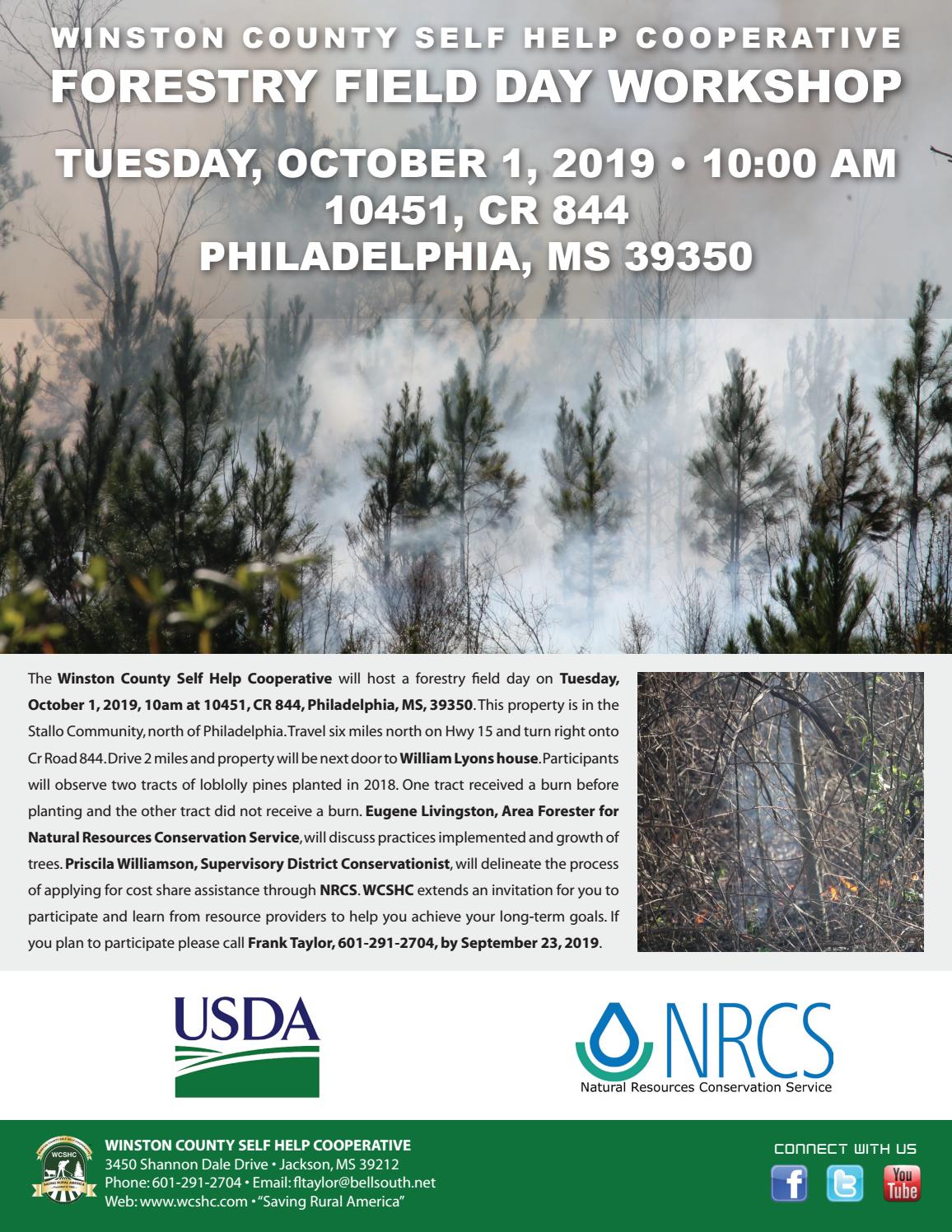 WCSHC Forestry Field Day by Frank Taylor - Issuu