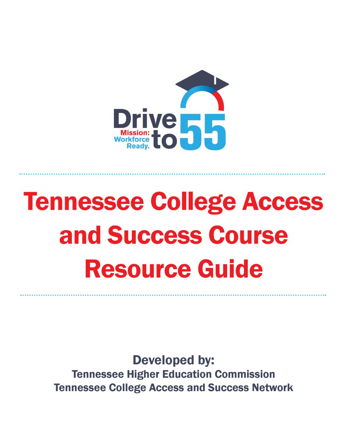 Student Success Course Resource Guide by THECTSAC - Issuu