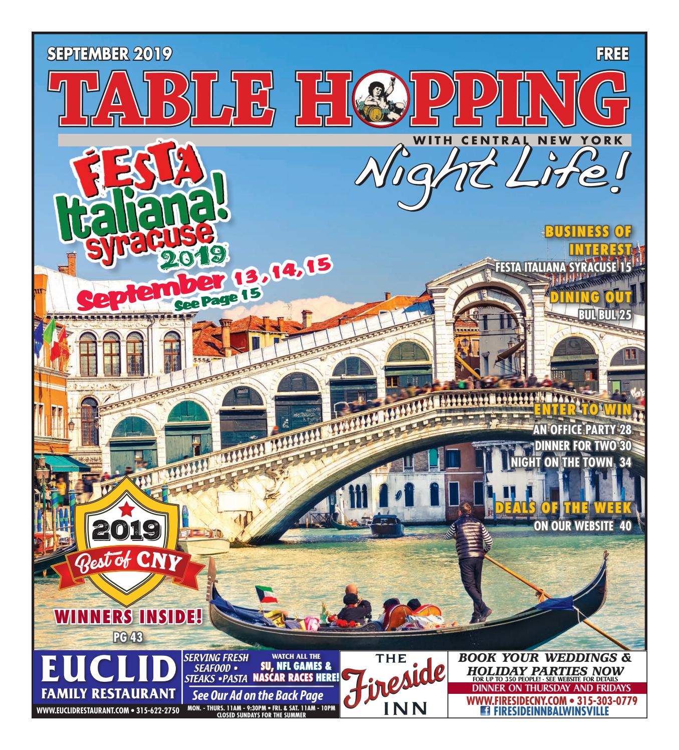 Table Hopping September 2019 by Table Hopping - Issuu
