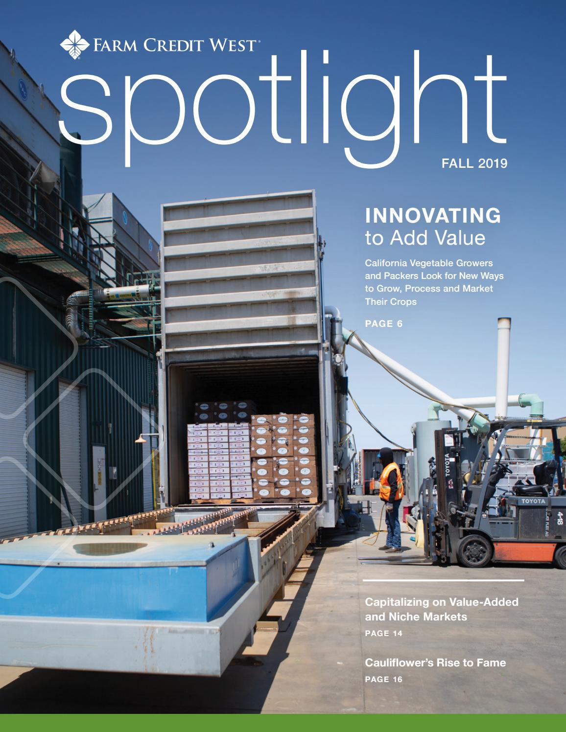 FCW Spotlight Fall 2019 by Farm Credit West - Issuu