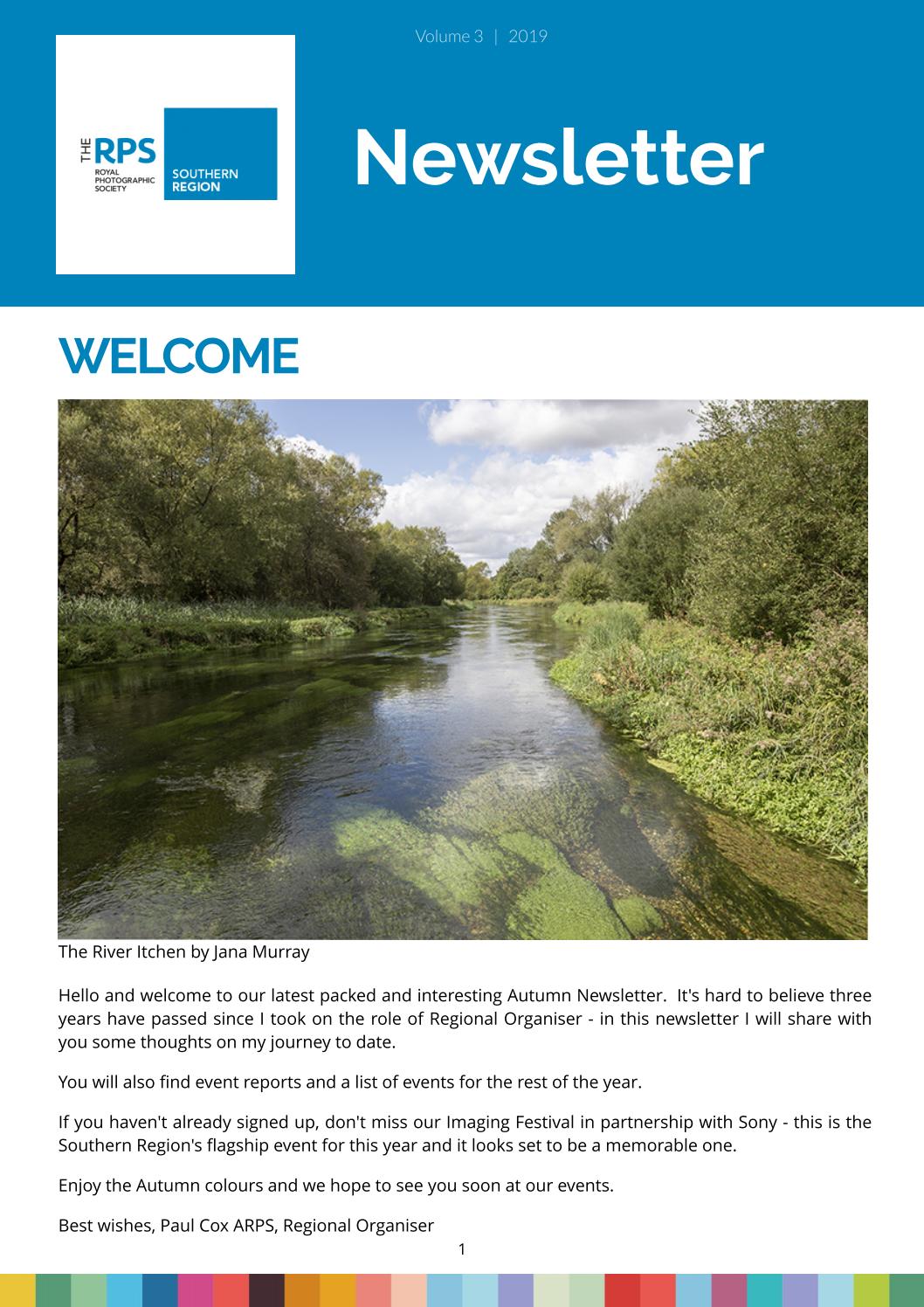 RPS Southern Region Newsletter - Autumn 2019 by Royal Photographic ...