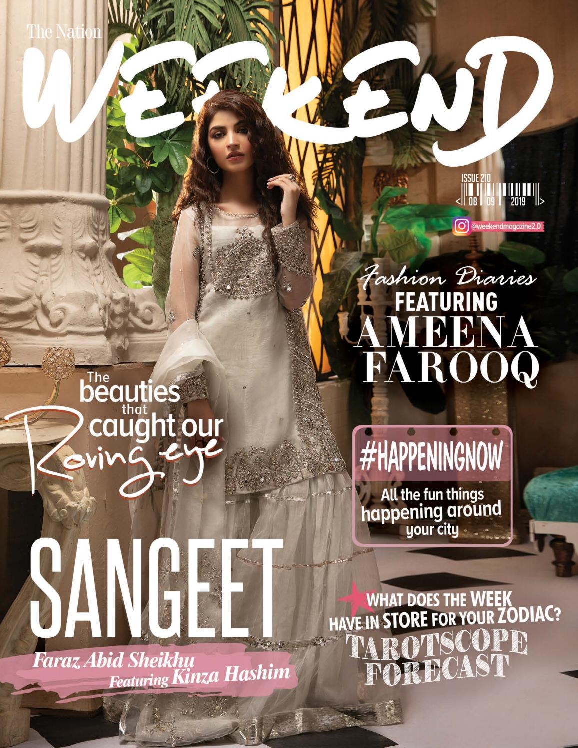 Weekend Magzine 08 September, 2019 by Weekend - Issuu