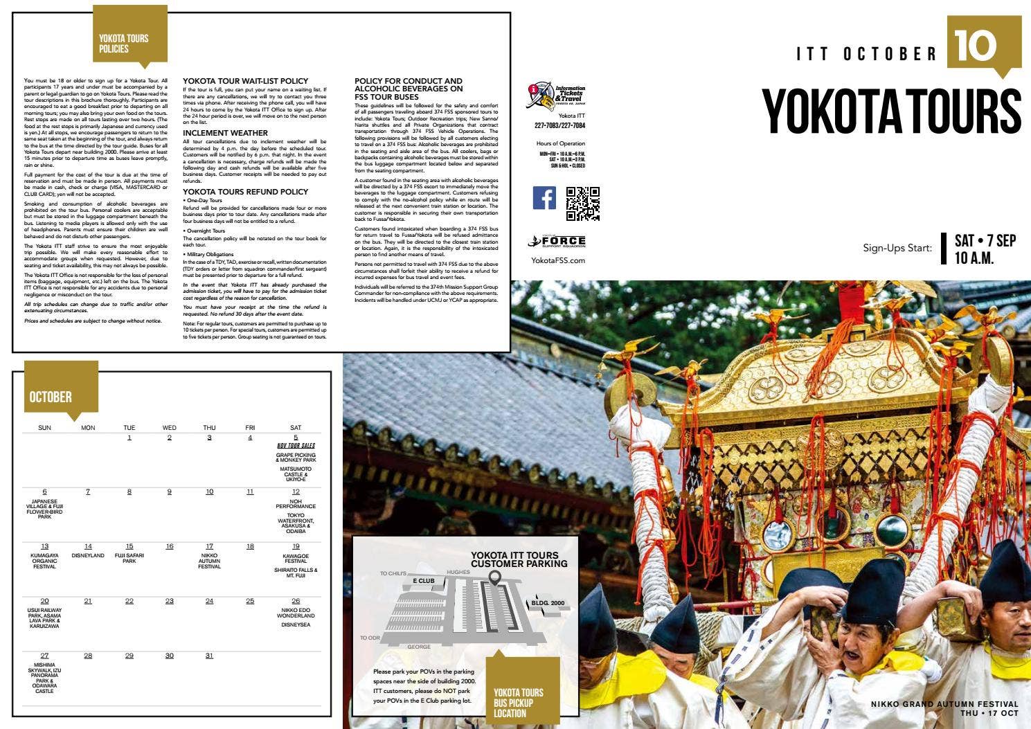 ITT Trips & Tours Brochure | October 2019 by yokotafss - Issuu