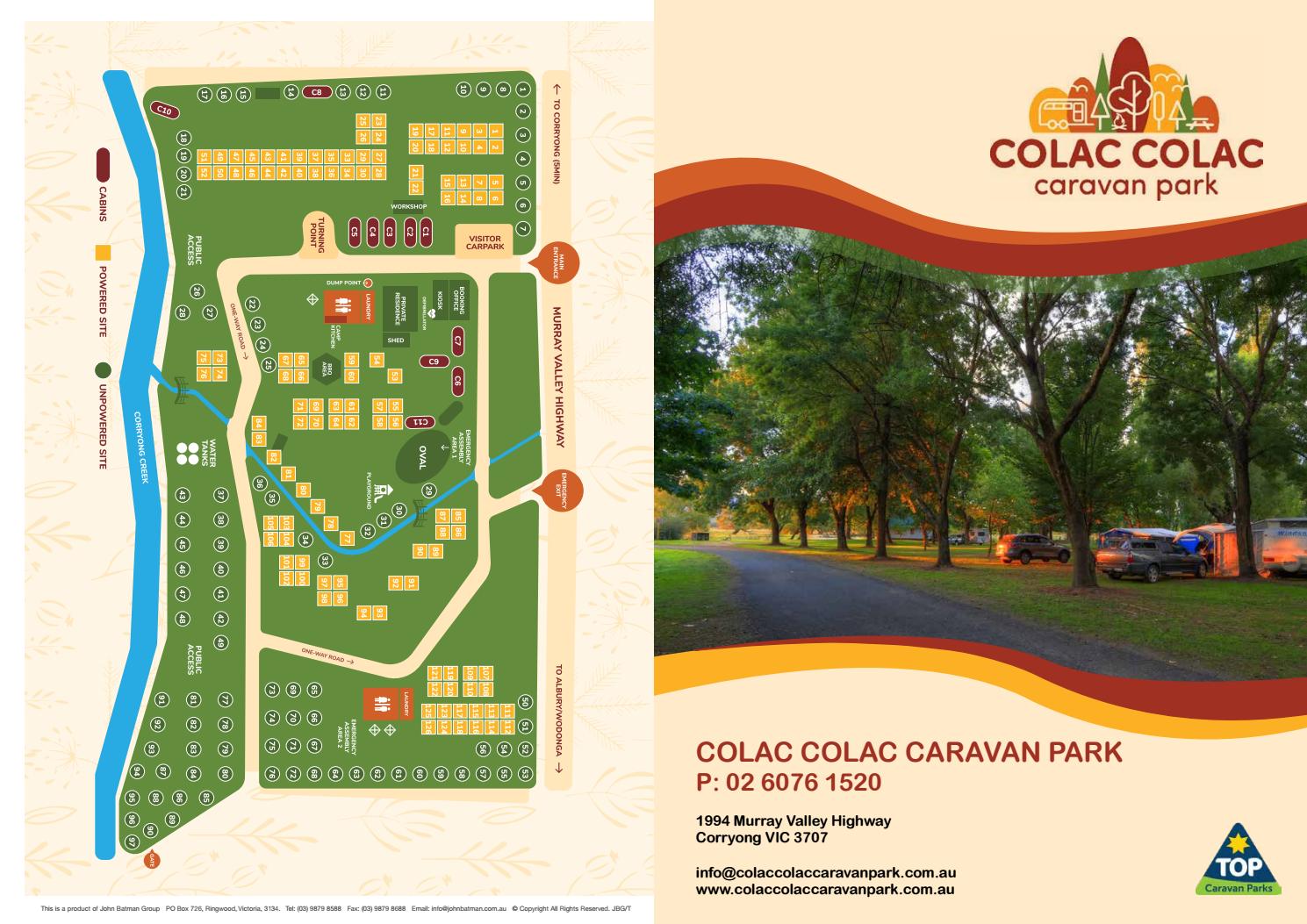 Colac Colac Caravan Park by Just Brilliant Guides - Issuu