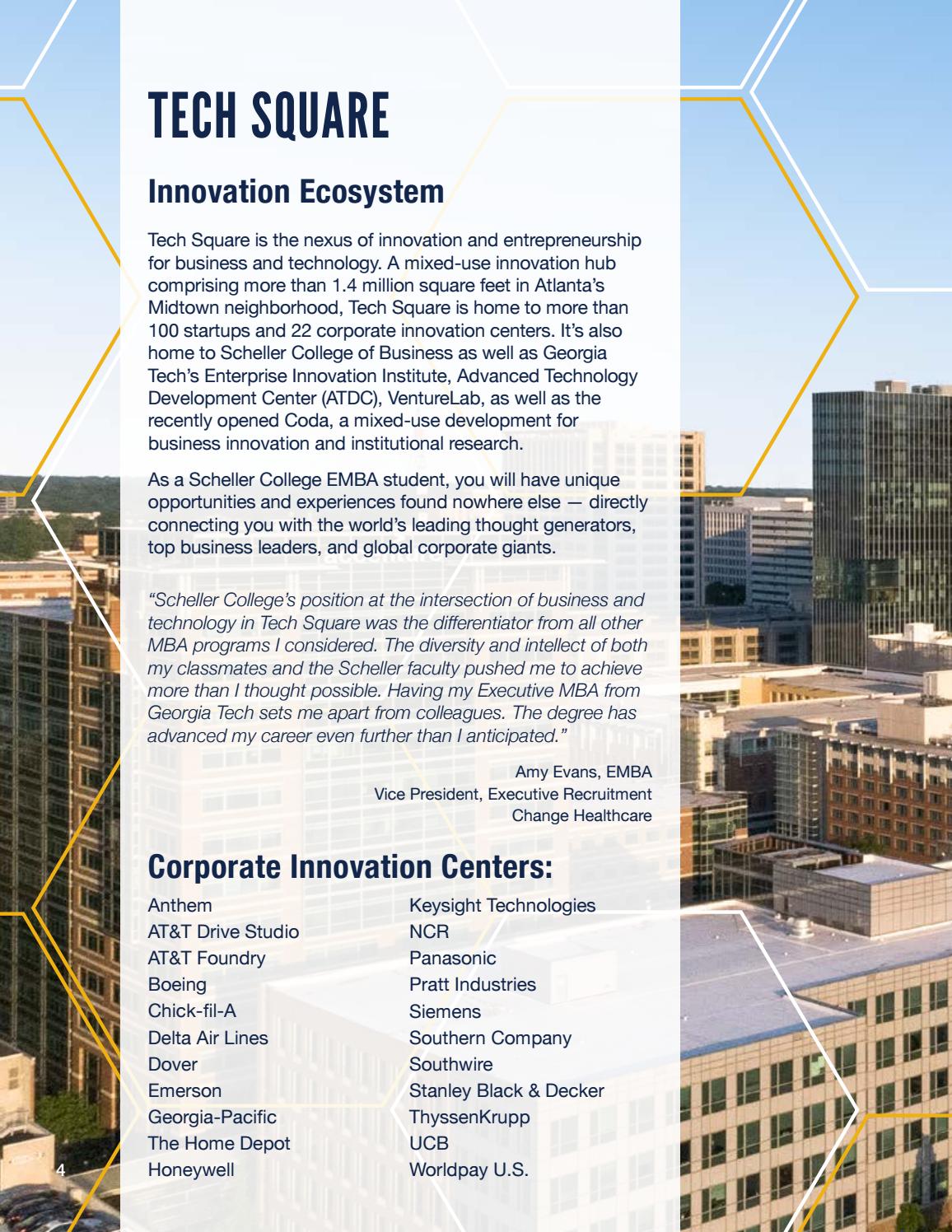 Executive MBA Program at the Georgia Tech Scheller College of Business ...