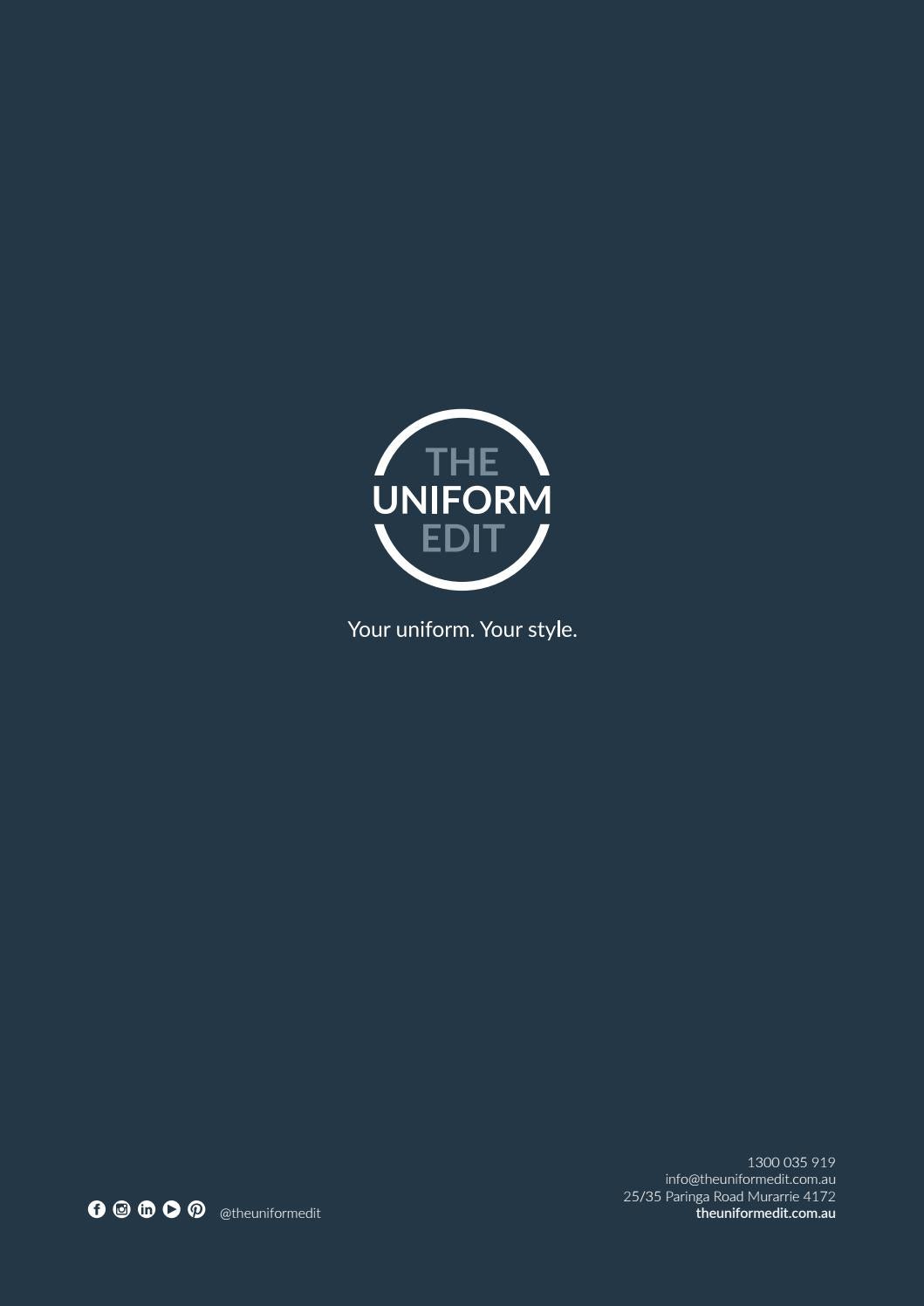 The Uniform Edit Custom Catalogue by theuniformedit - Issuu