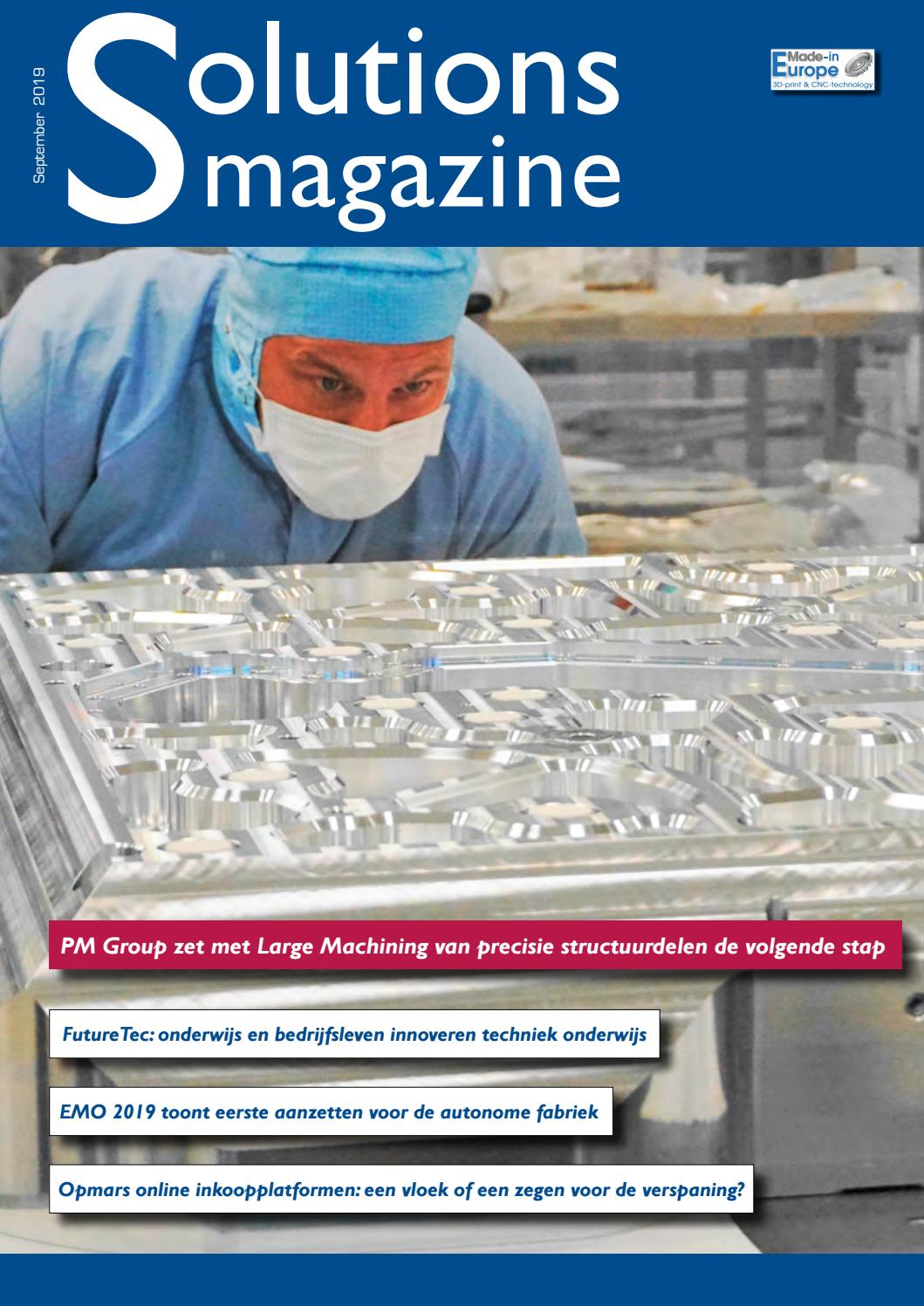Solutions magazine 2 september 2019 by 54U Media BV - Issuu