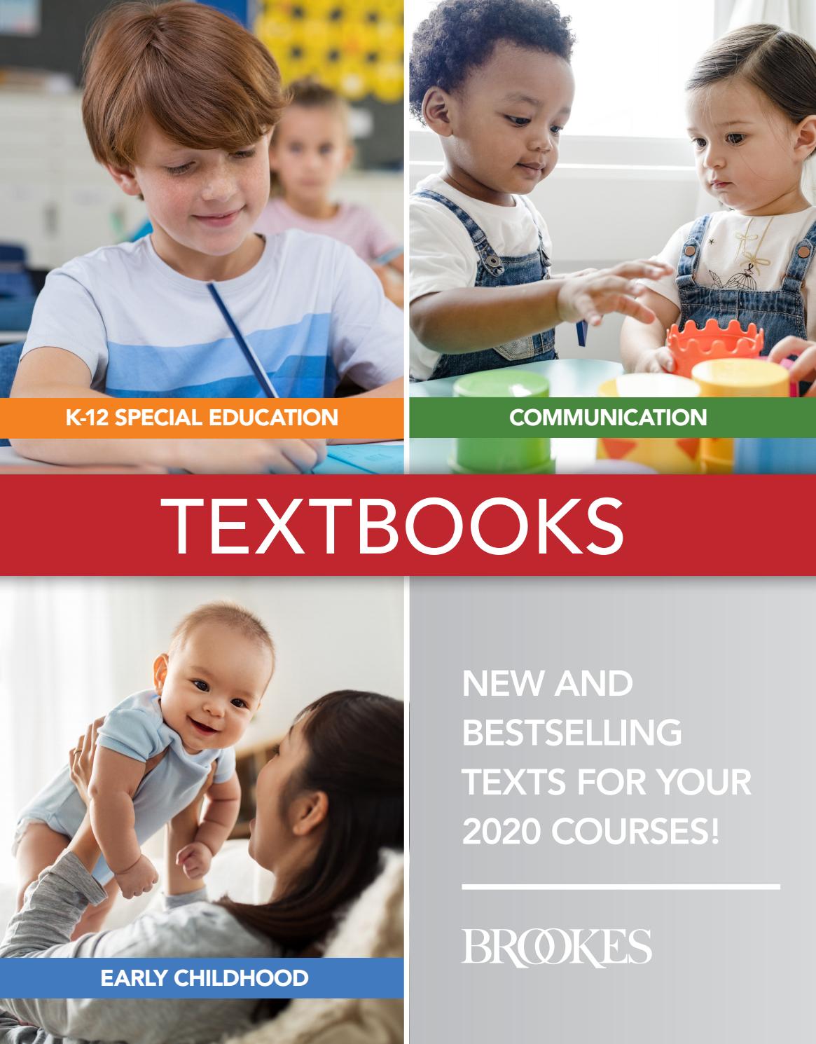 Brookes Publishing | Textbooks | Fall 2019 by Brookes Publishing Co ...