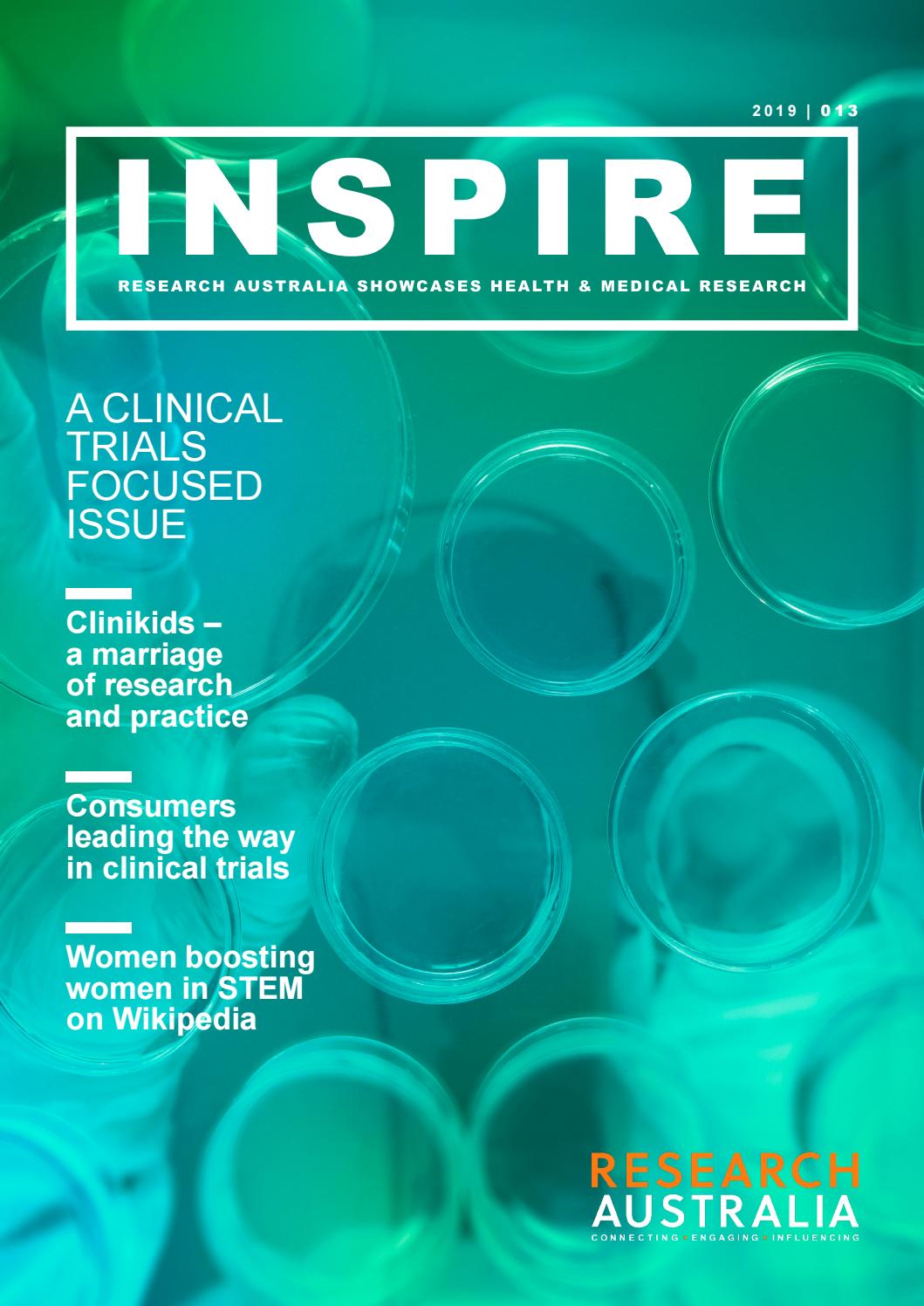 INSPIRE Issue 13 by Research Australia - Issuu