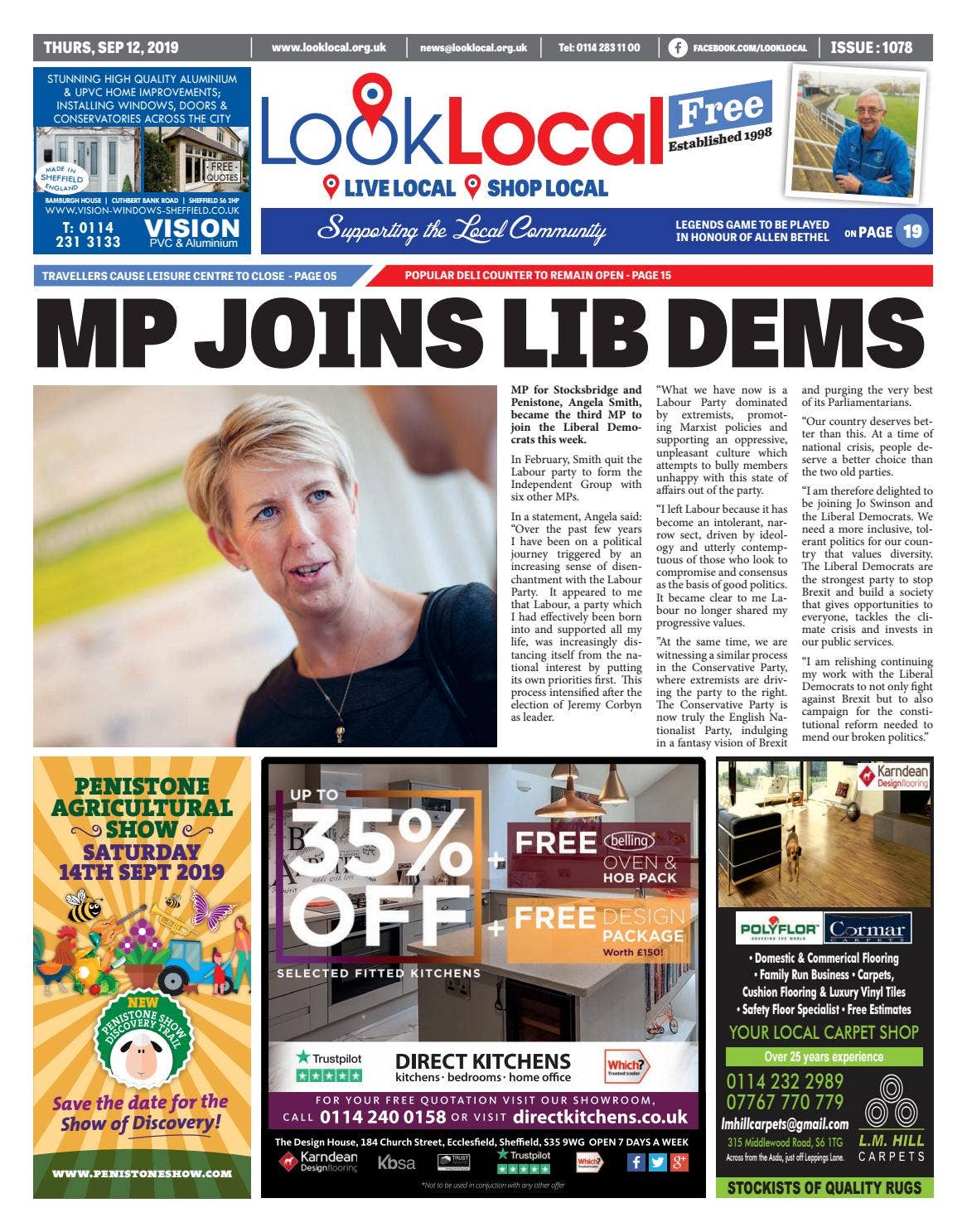 Issue 1078 Thursday 12 September 2019 by Look Local Newspaper - Issuu