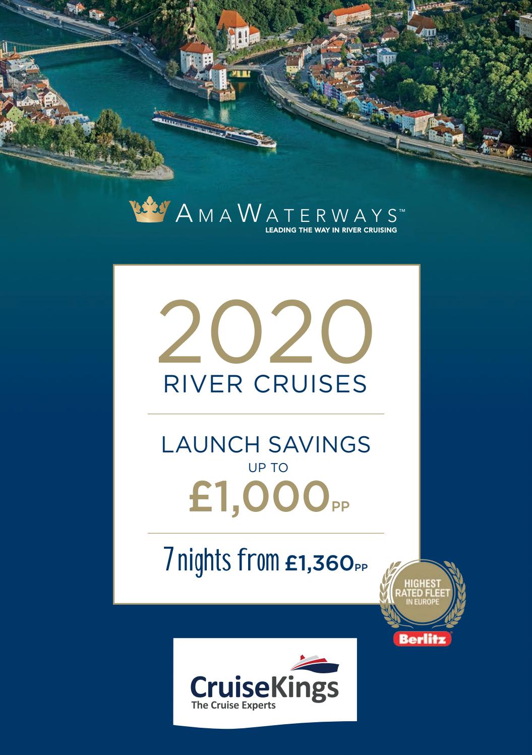 CruiseKings Ama Waterways 2020 River Cruises by Stewart Travel Group ...