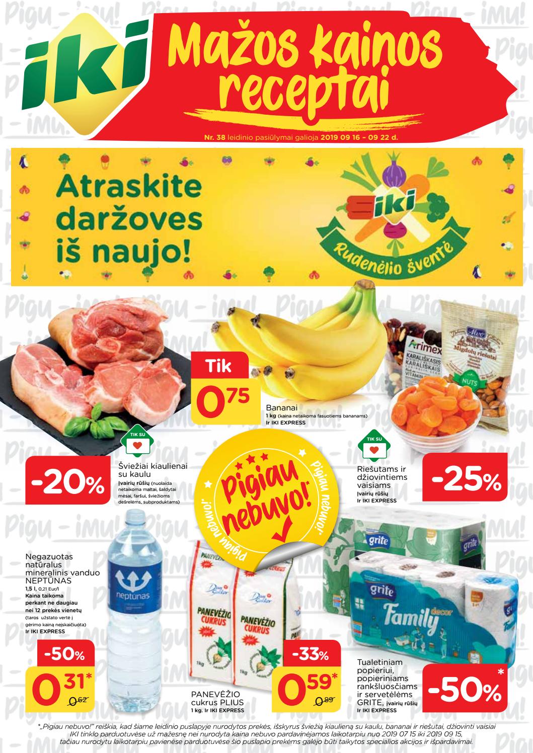 IKI Mažos kainos receptai Nr. 38 by IKI - Issuu