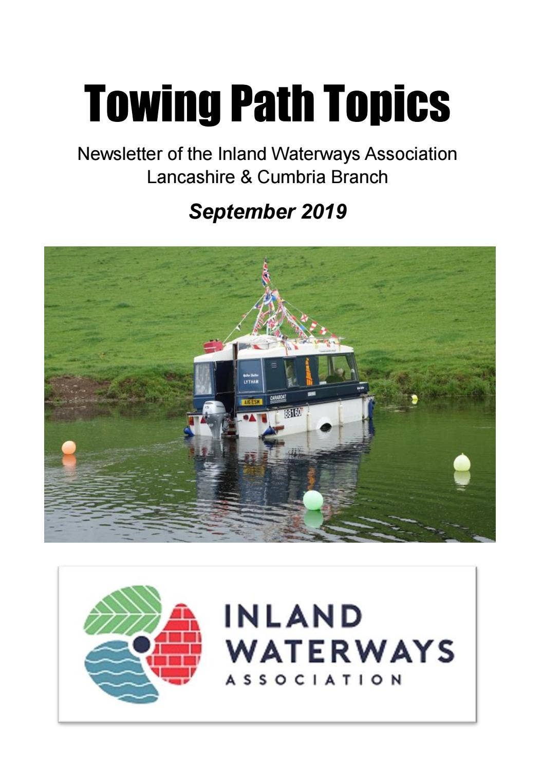 Towing Path Topics - September 2019 by The Inland Waterways Association ...