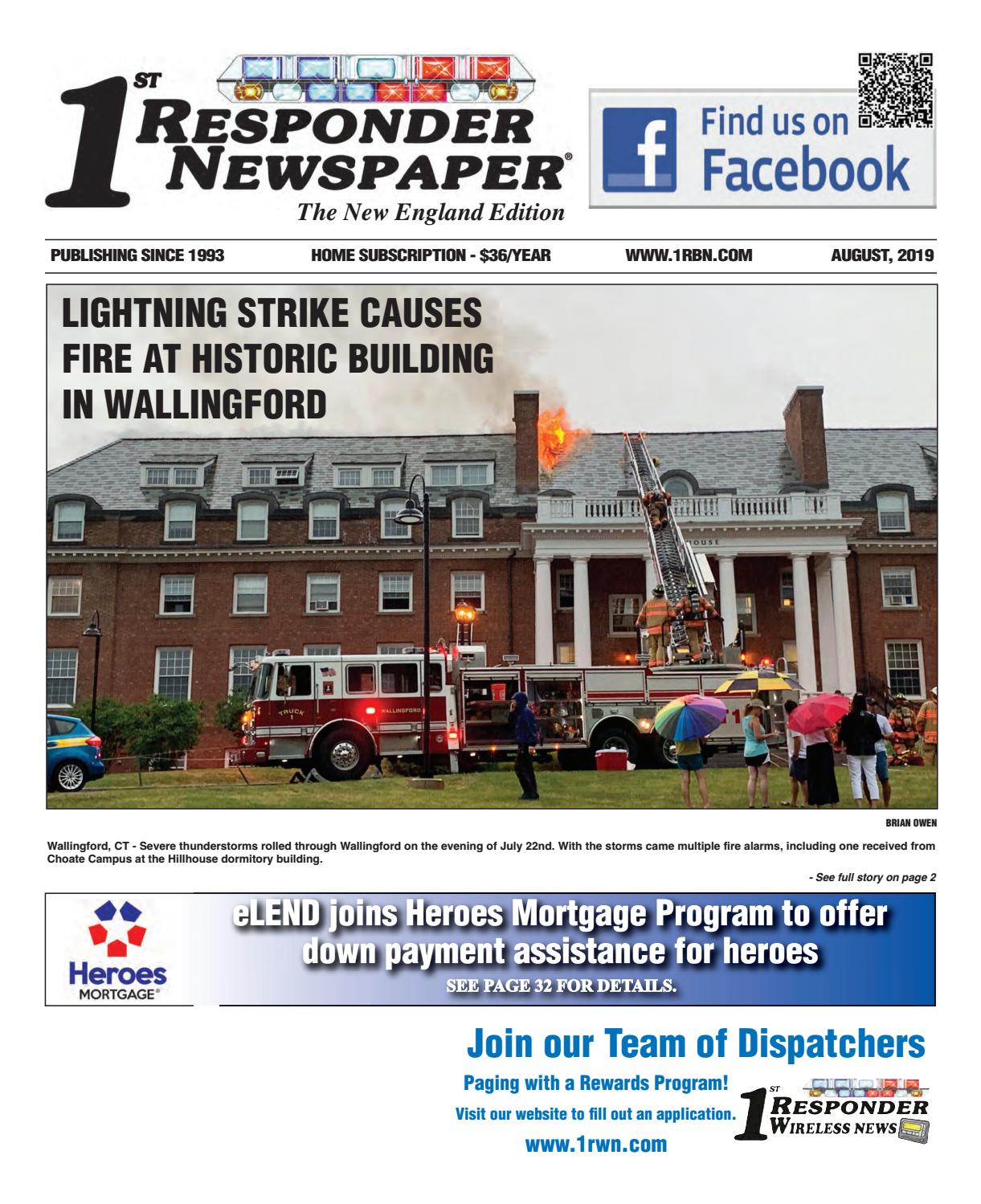 1st Responder News New England August Edition by Belsito Communications ...
