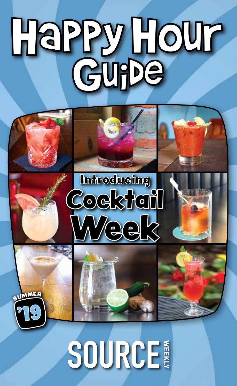 Happy Hour Guide - Summer 2019 by The Source Weekly - Issuu