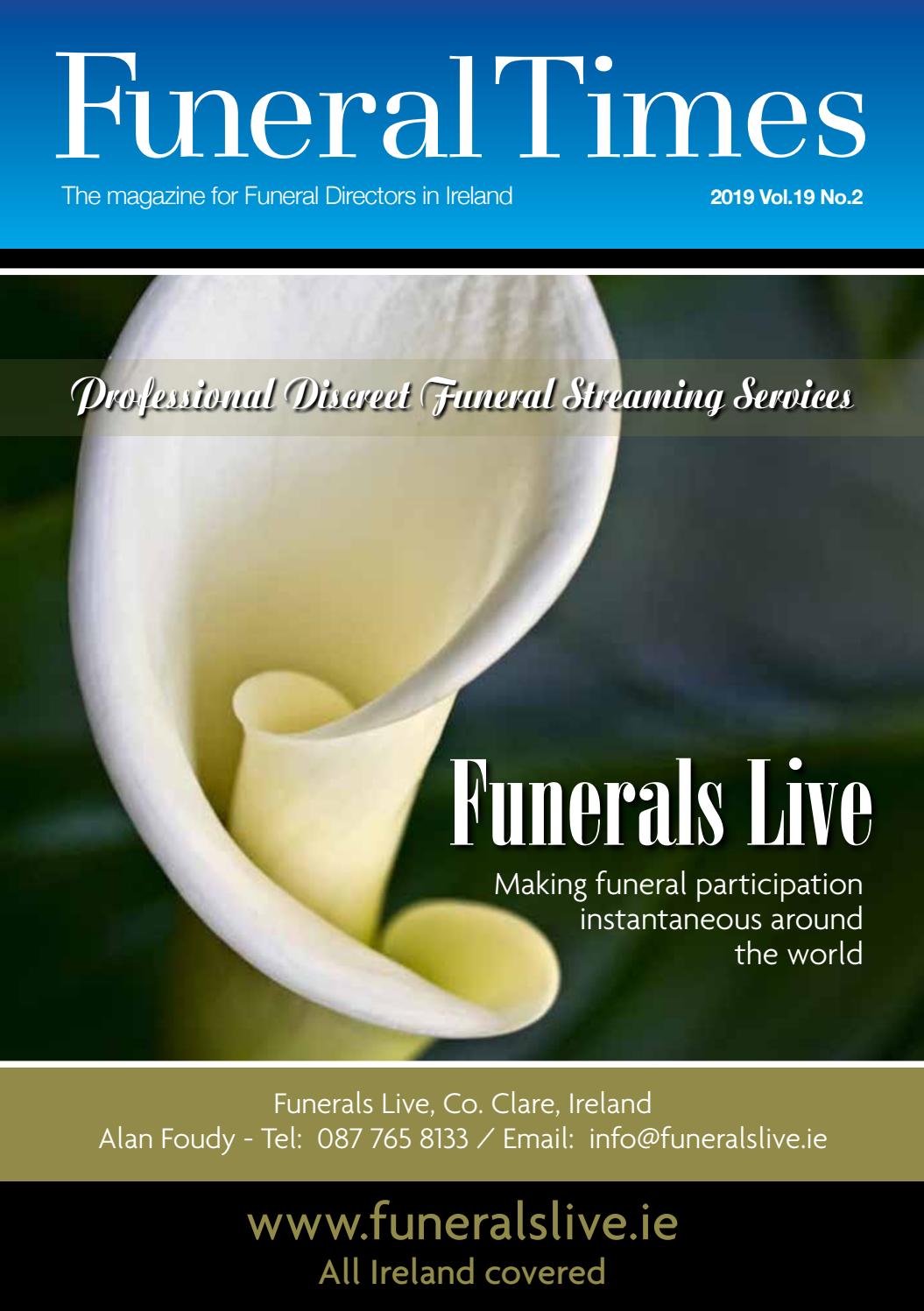 Funeral Times Magazine issue 2 2019 by Inhouse - Issuu