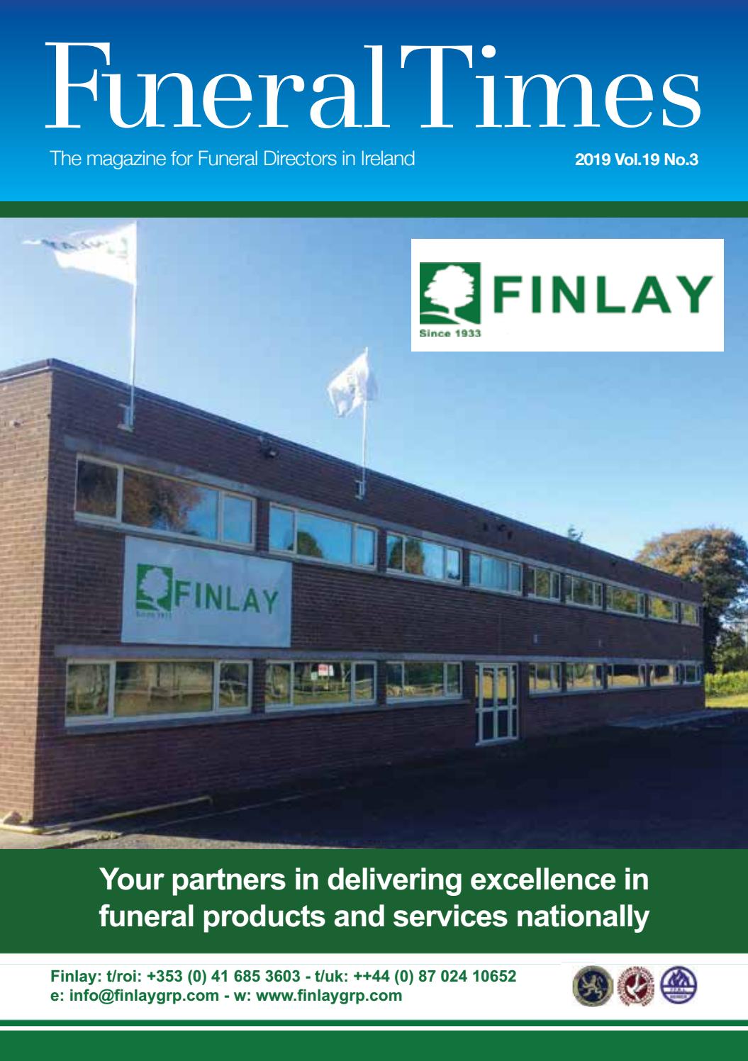 Funeral Times Magazine issue 3 2019 by Inhouse - Issuu