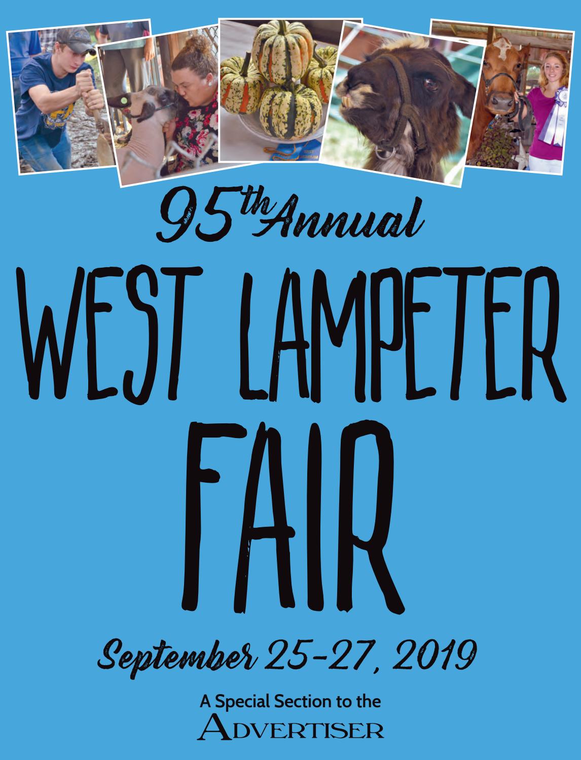 West Lampeter Fair 2019 by Engle Printing & Publishing Co., Inc - Issuu