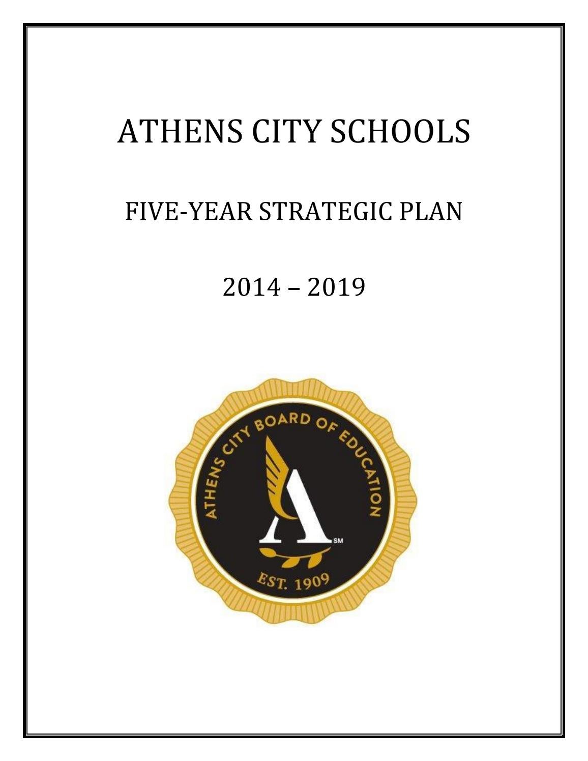 ACS Strategic Plan 2014-2019 by Athens City Schools - Issuu