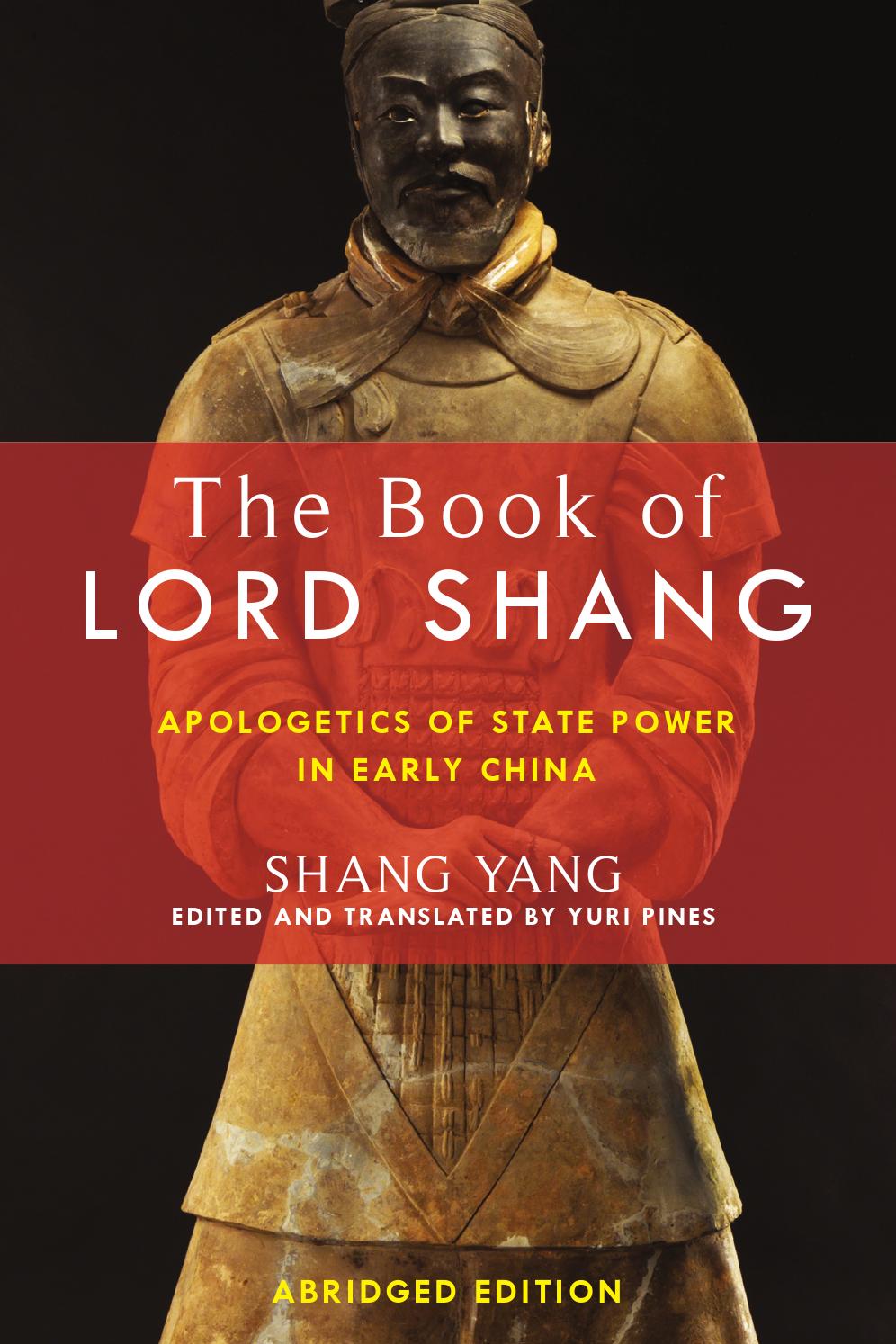The Book of Lord Shang, by Yang Shang (introduction) by Columbia ...