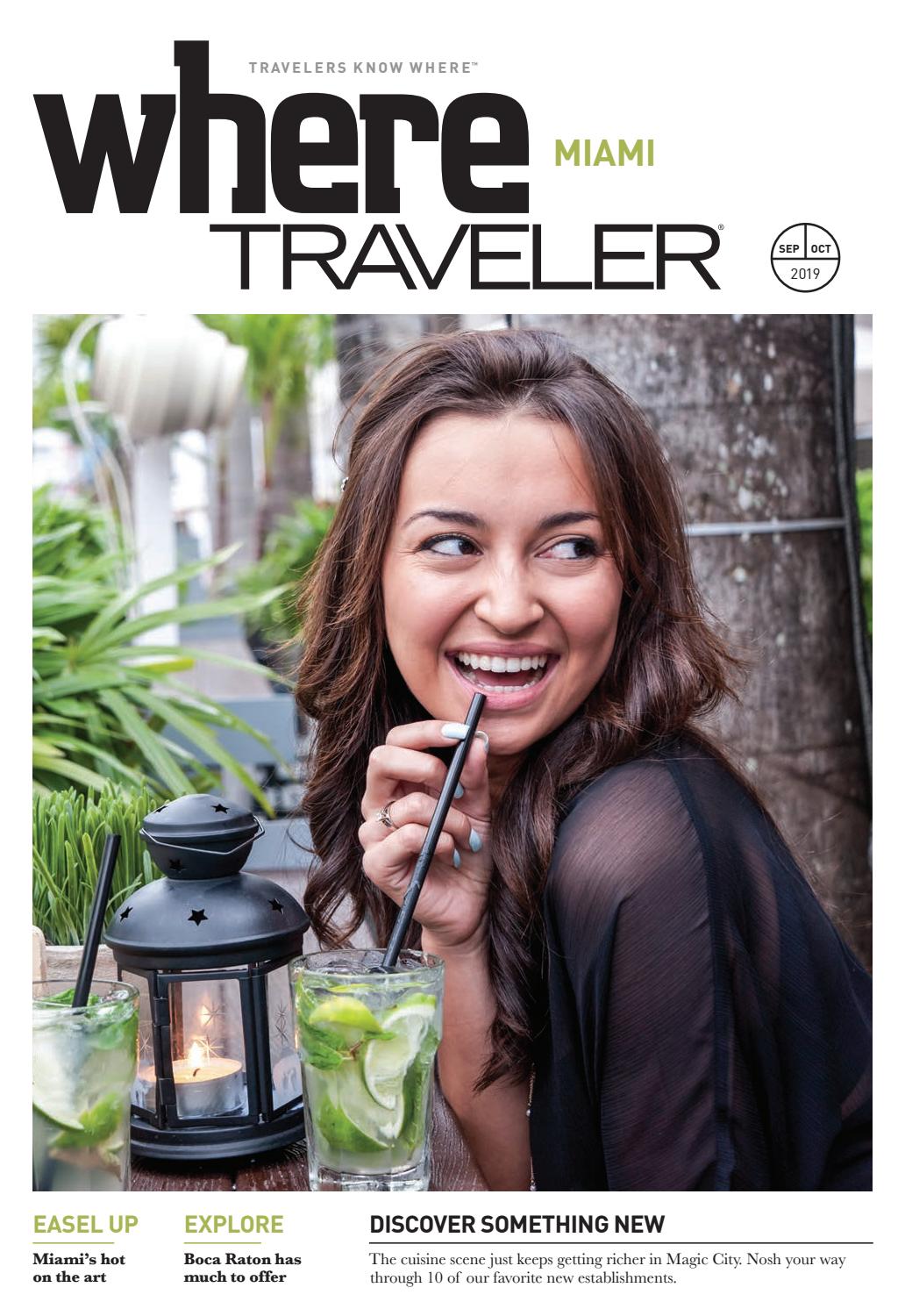 Where Magazine Miami Sept-Oct 2019 by Morris Media Network - Issuu