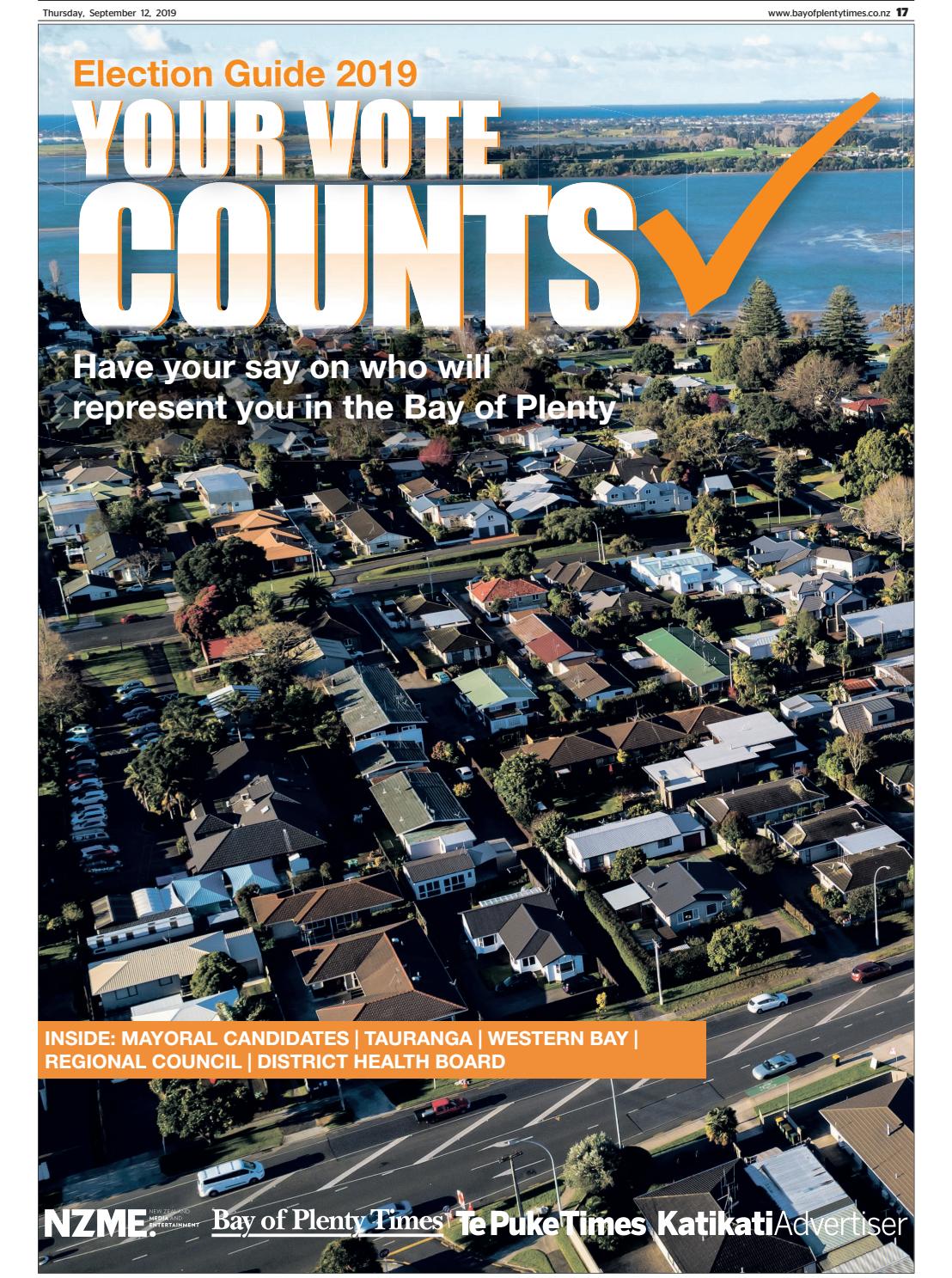 Bay of Plenty Times Election Guide 2019 by NZME. - Issuu