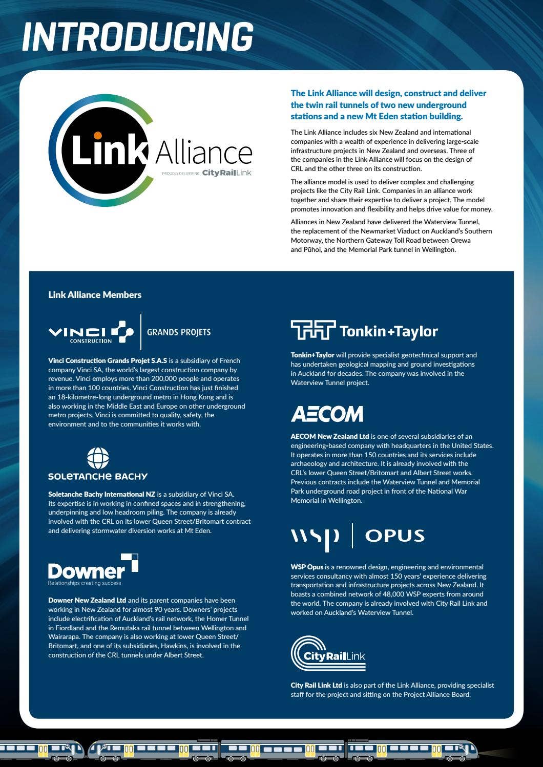 Introducing the Link Alliance by City Rail Link Ltd - Issuu