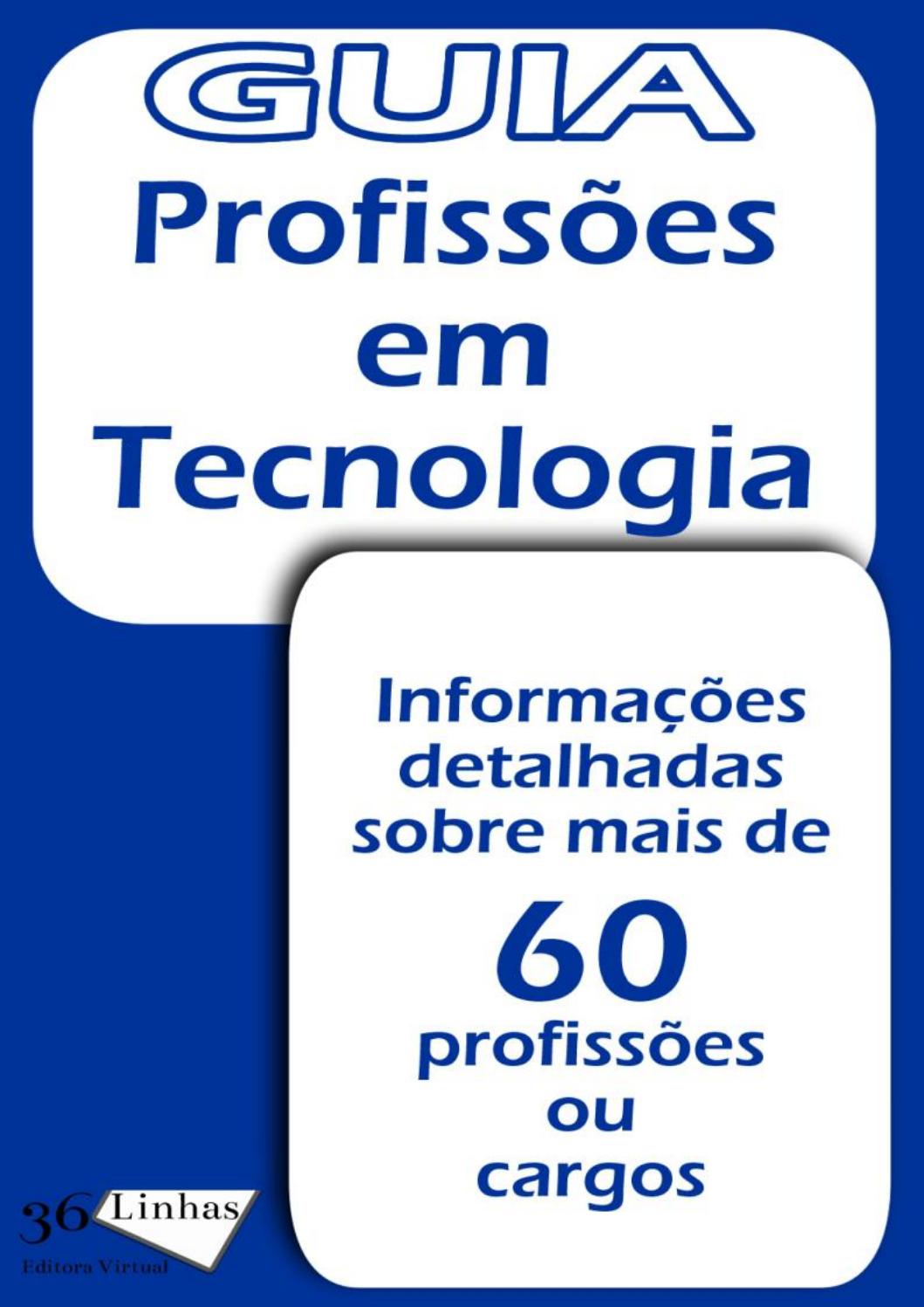 Guia De Profissões Em Tecnologia By 36linhas Issuu
