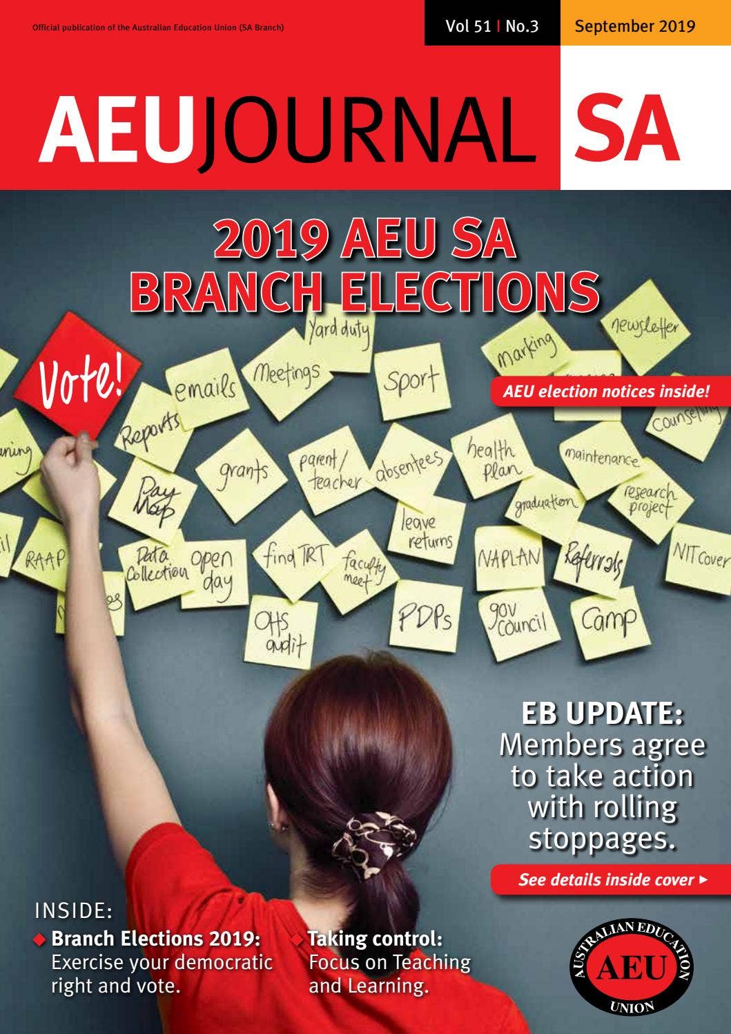 AEU Journal September 2019 by Australian Education Union (SA Branch ...