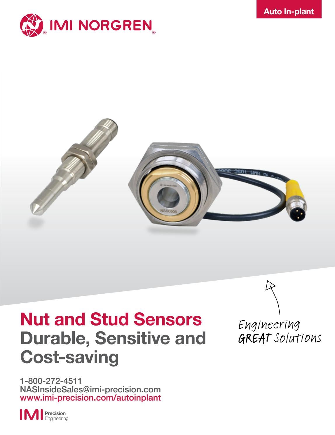 Nut Sensor Catalogue by Norgren - Issuu