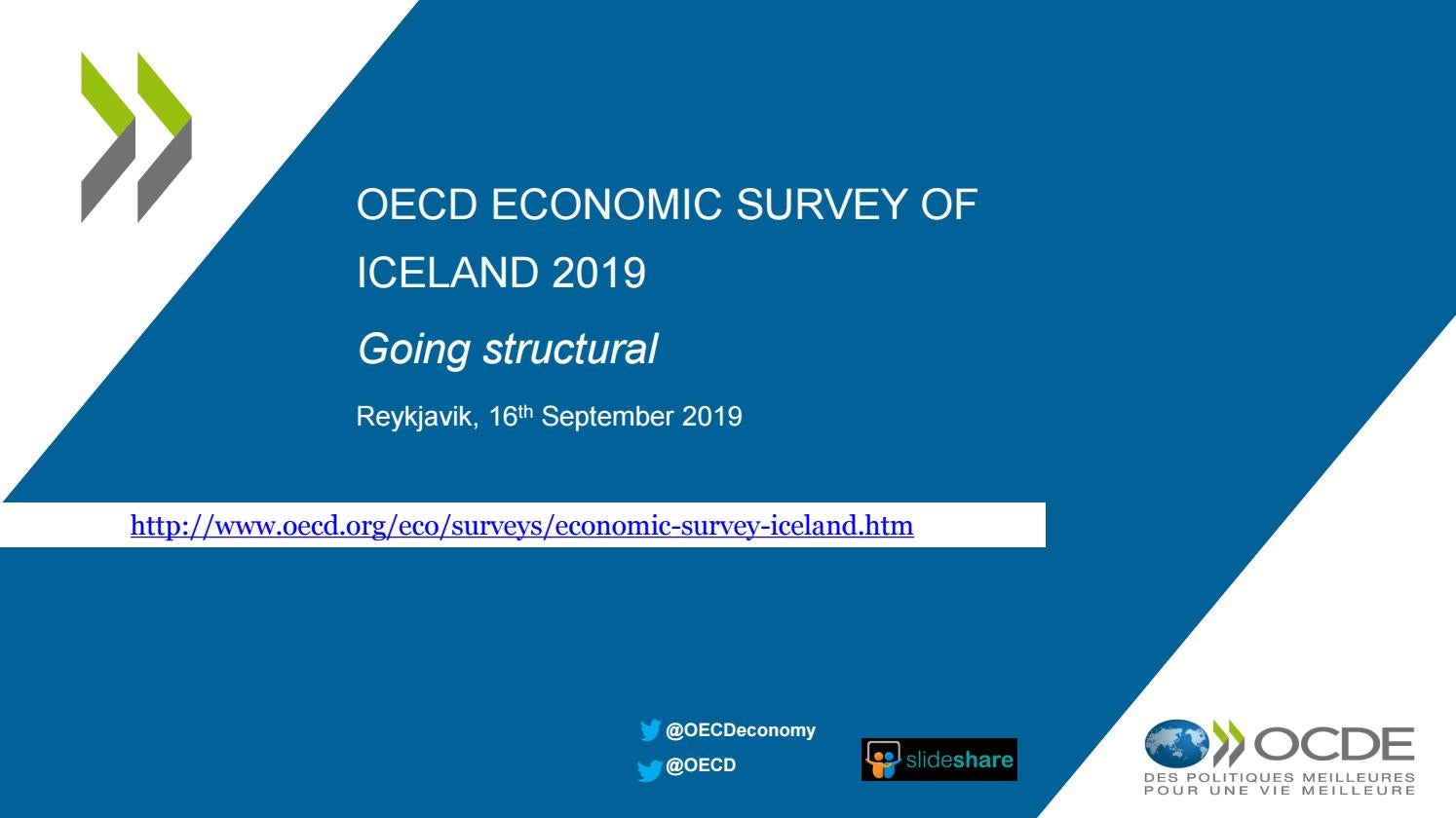 Presentation of the 2019 OECD Economic Survey of Iceland by OECD - Issuu