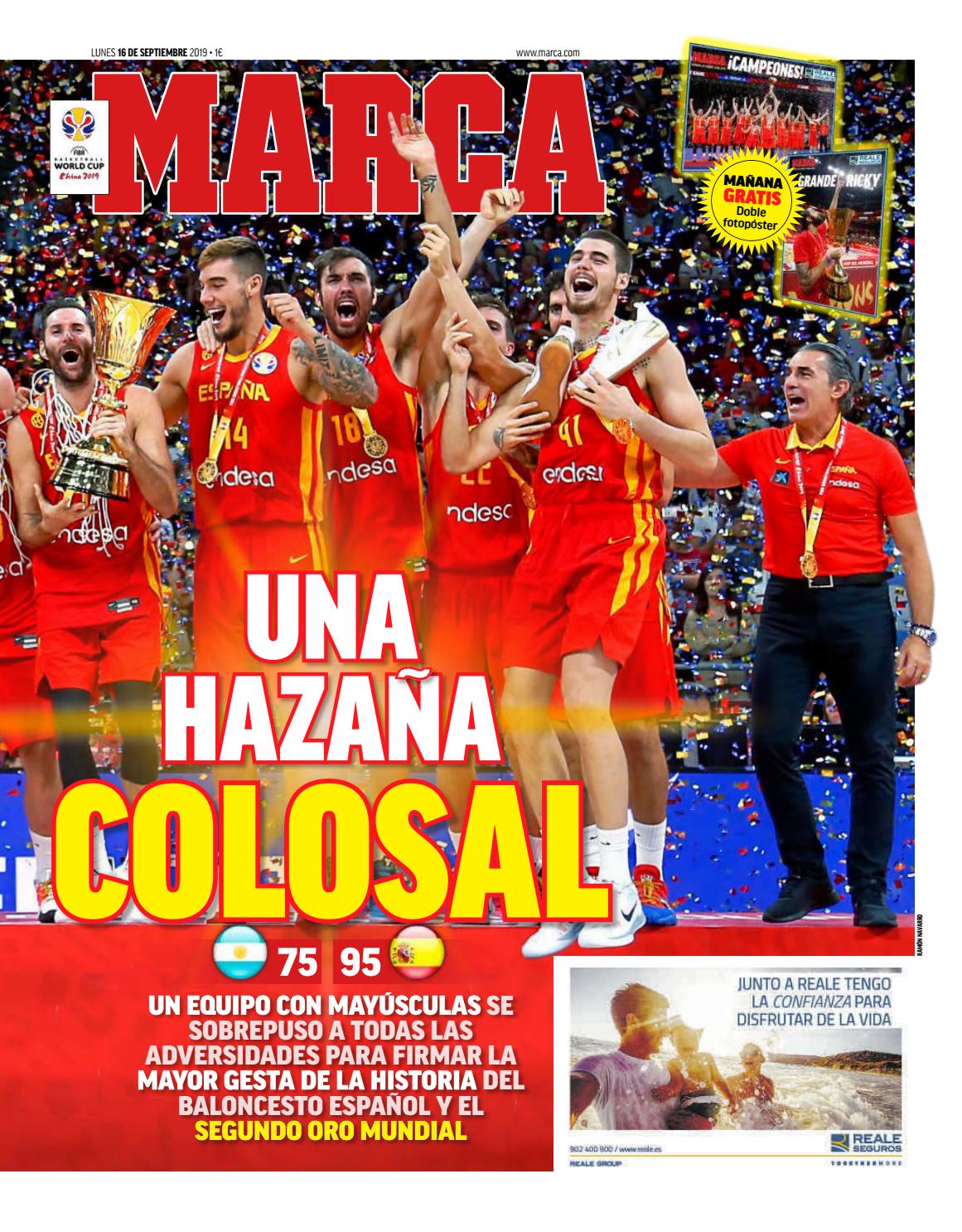 Diario Marca (Lunes 16-Septiembre-2019) by Gerardo Rey - Issuu