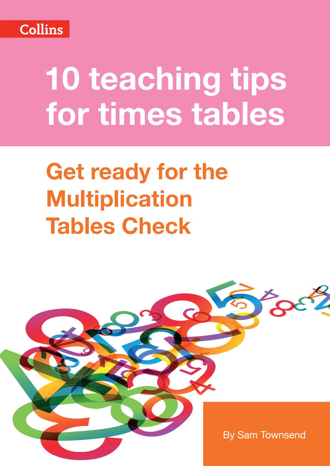 10 teaching tips for times tables by Collins - Issuu
