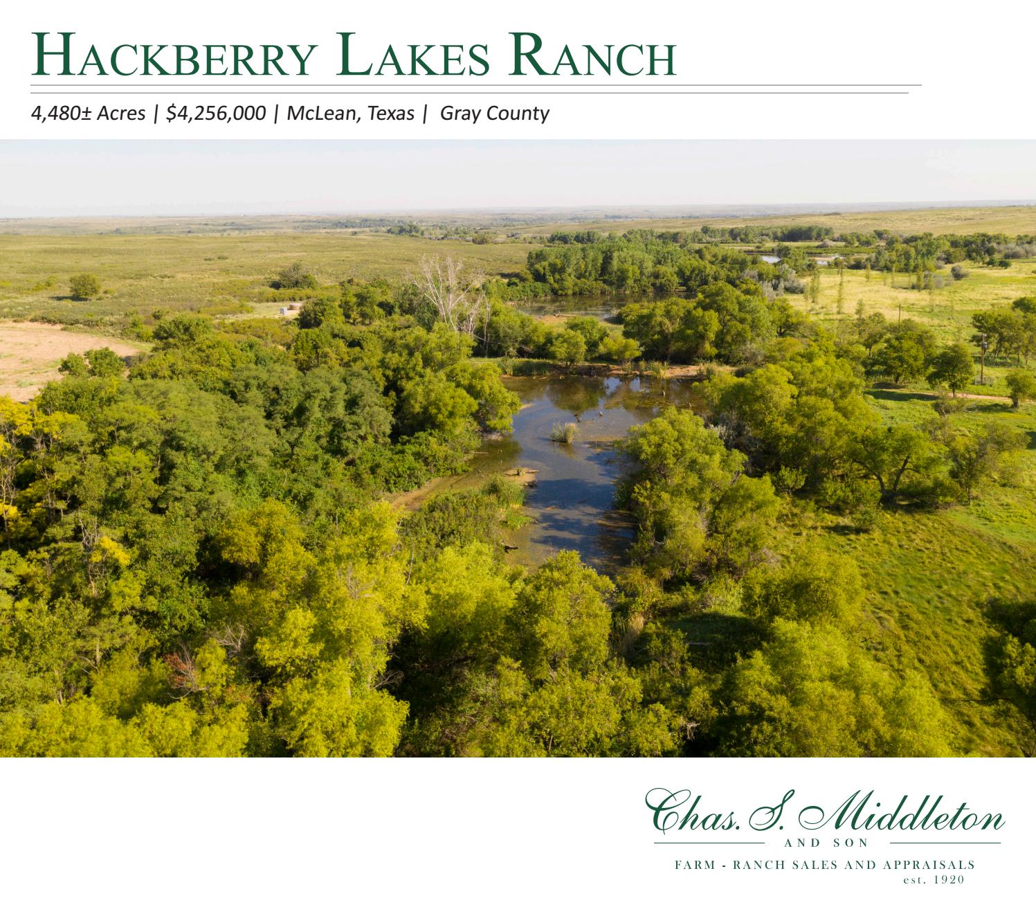 Hackberry Lakes Ranch by csmandson - Issuu