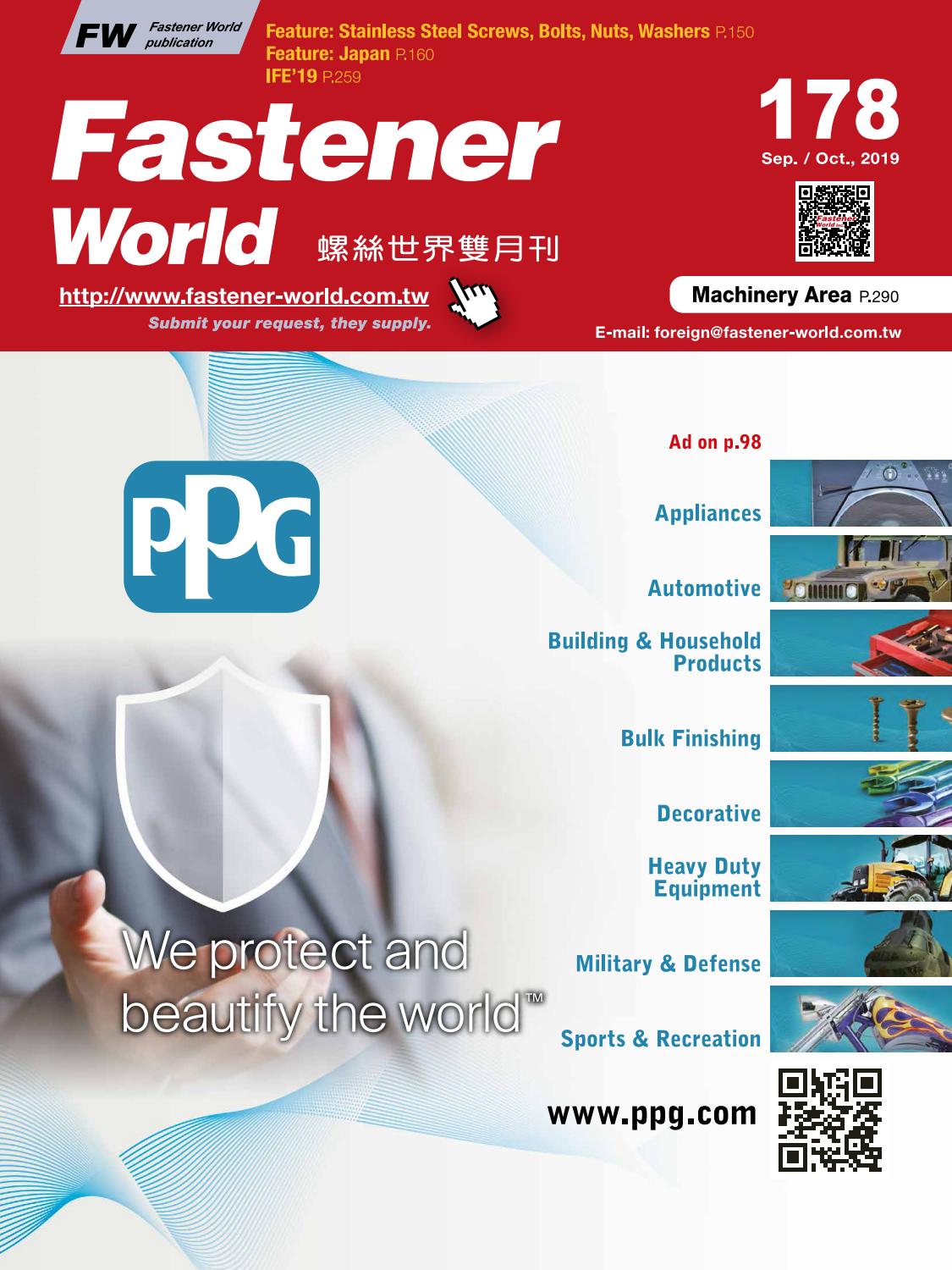 Fastener-World Magazine No.178_Global Version by Fastener-World - Issuu