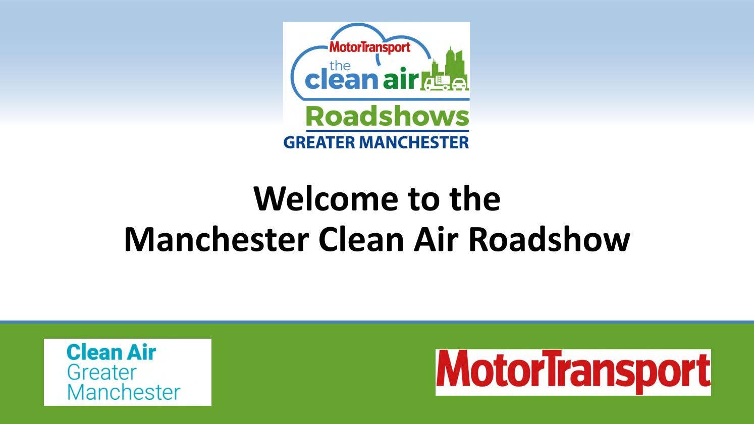 Manchester Clean Air Zone Presentations 2019 by Motor Transport - Issuu