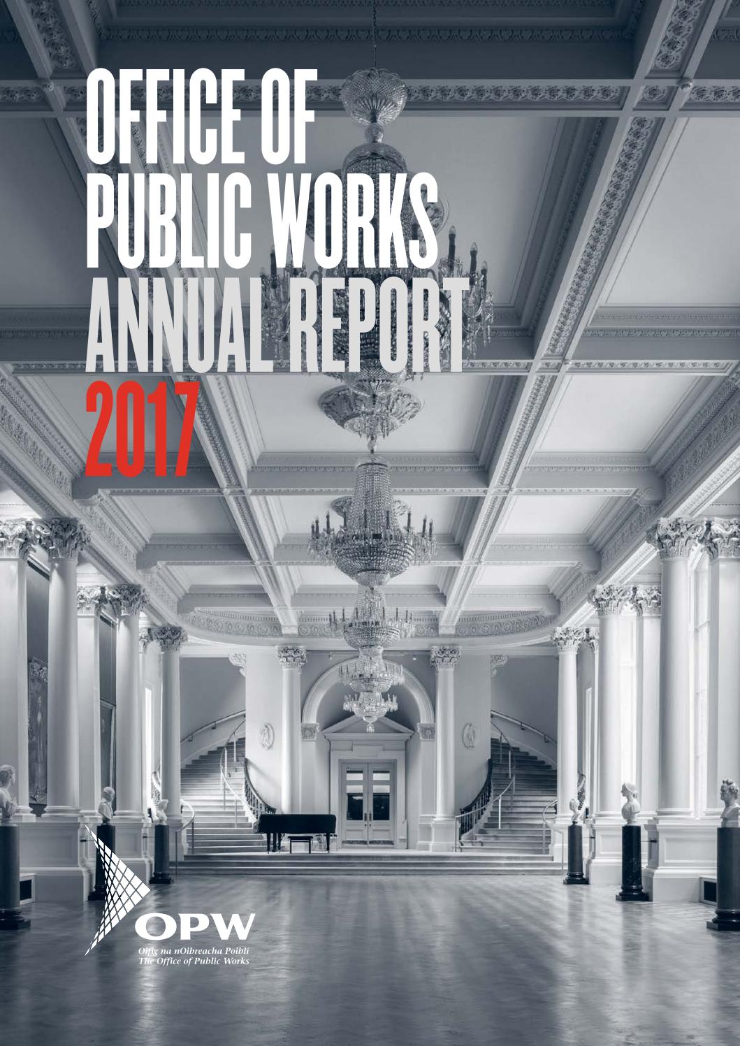 OPW Annual Report 2017 by Office of Public Works - Issuu