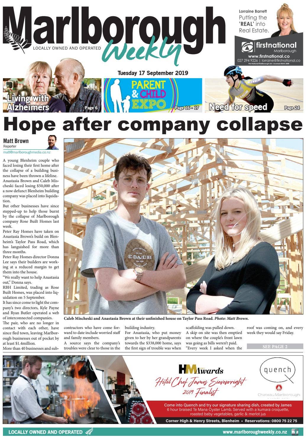 Marlborough Weekly - 17 September 2019 by TSM Marlborough - Issuu