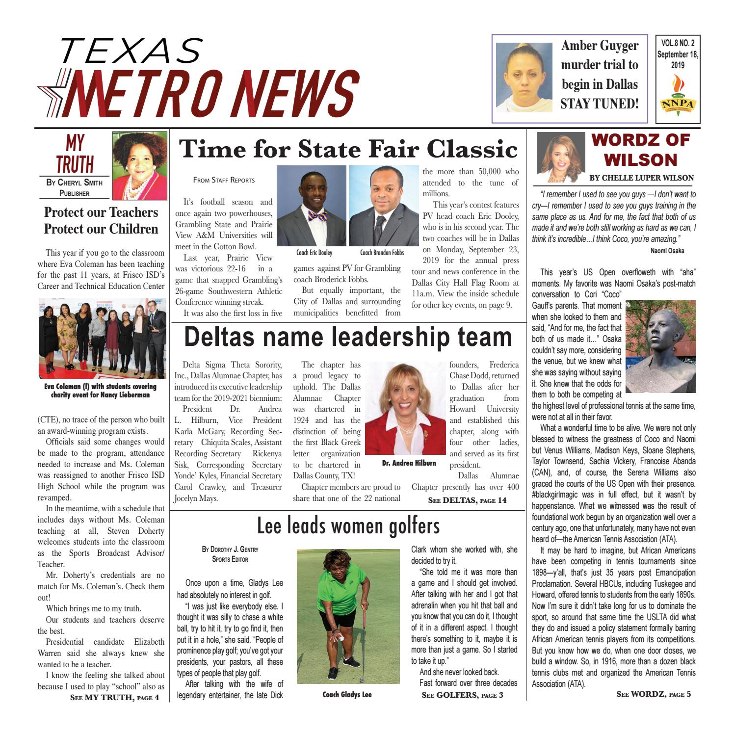 Texas Metro News by Cheryl Smith - Issuu